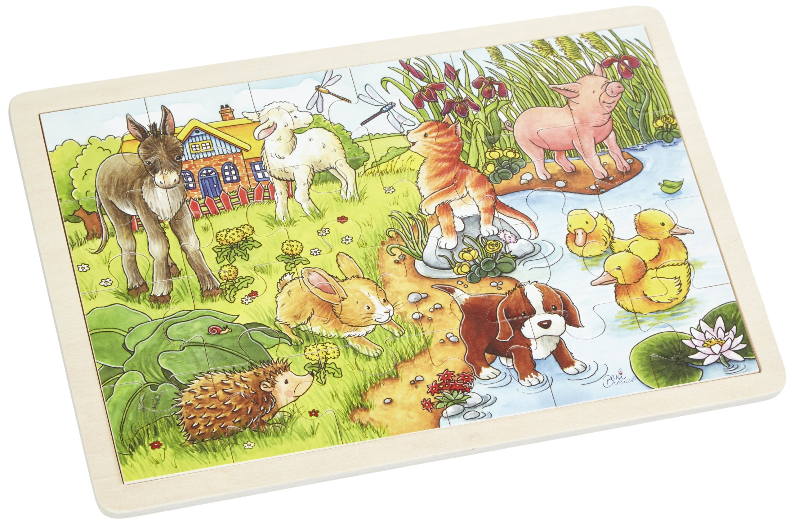 Goki Jigsaw Puzzle Animals II (24 Pieces) - Walmart.com