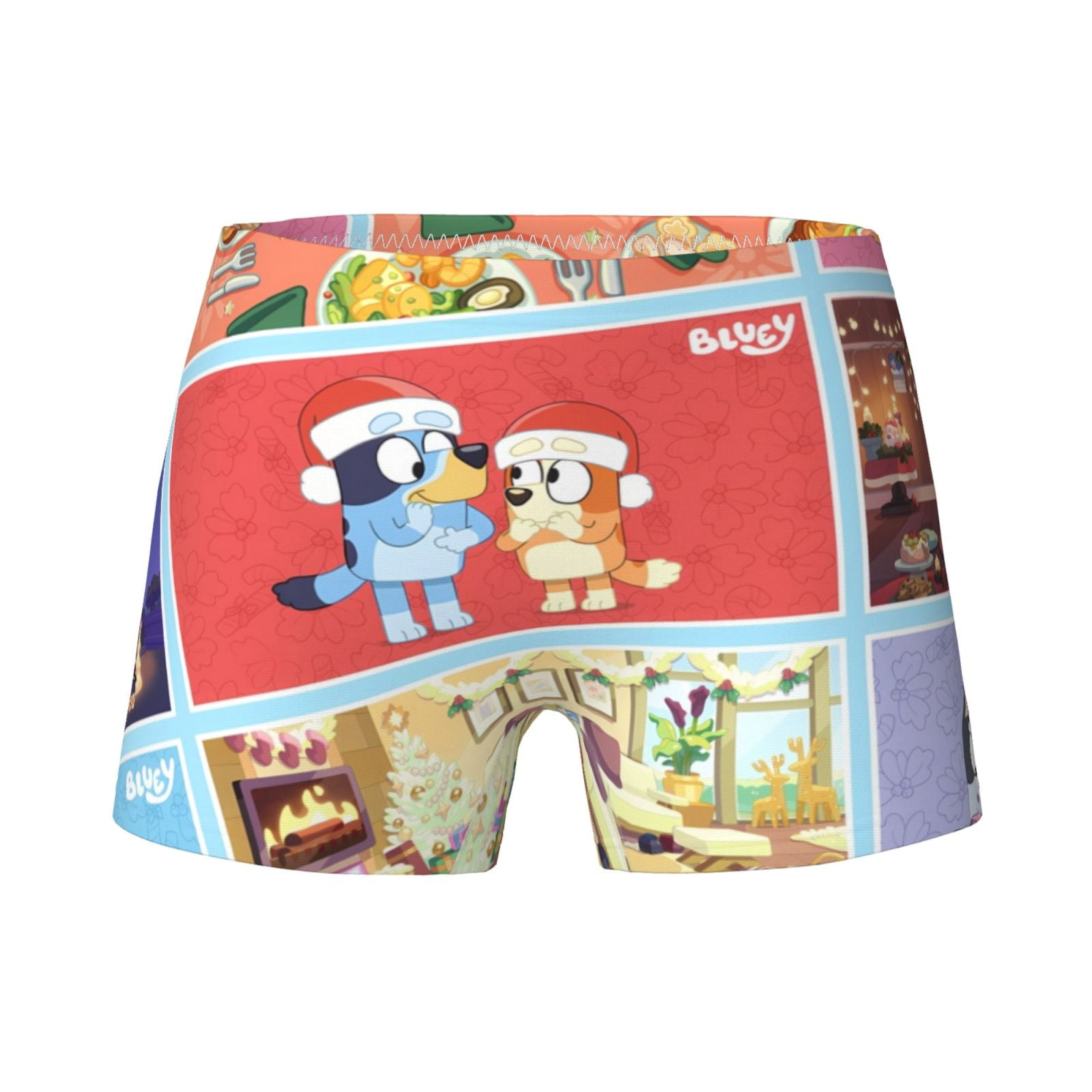 Gokiu Bluey Girls Cotton Underwear Boyshort Panties Soft Boxer Briefs ...