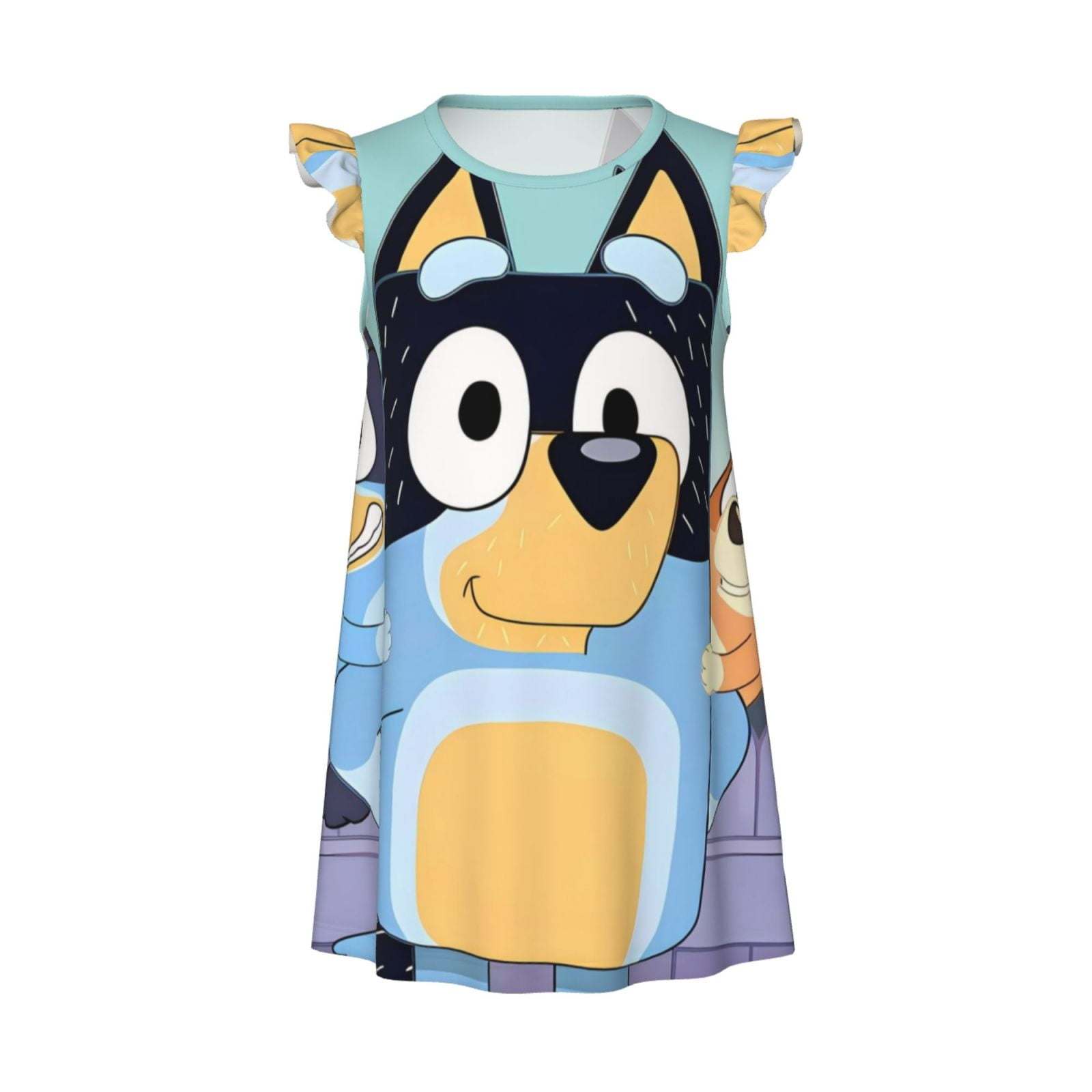 Gokiu Bluey Girls Nightgowns Princess Nightgown Toddler Sleepwear for ...