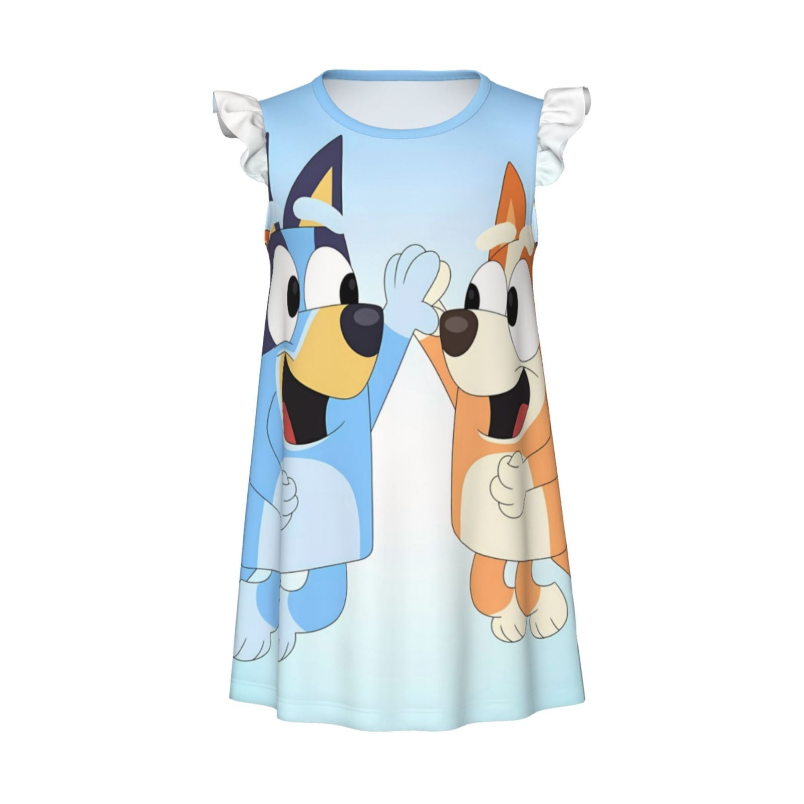 Gokiu Bluey Girls Nightgowns Princess Nightgown Toddler Sleepwear for ...