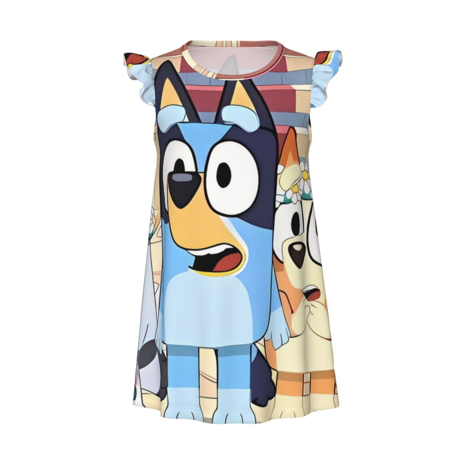 Gokiu Bluey Girls Nightgowns Princess Nightgown Toddler Sleepwear for ...