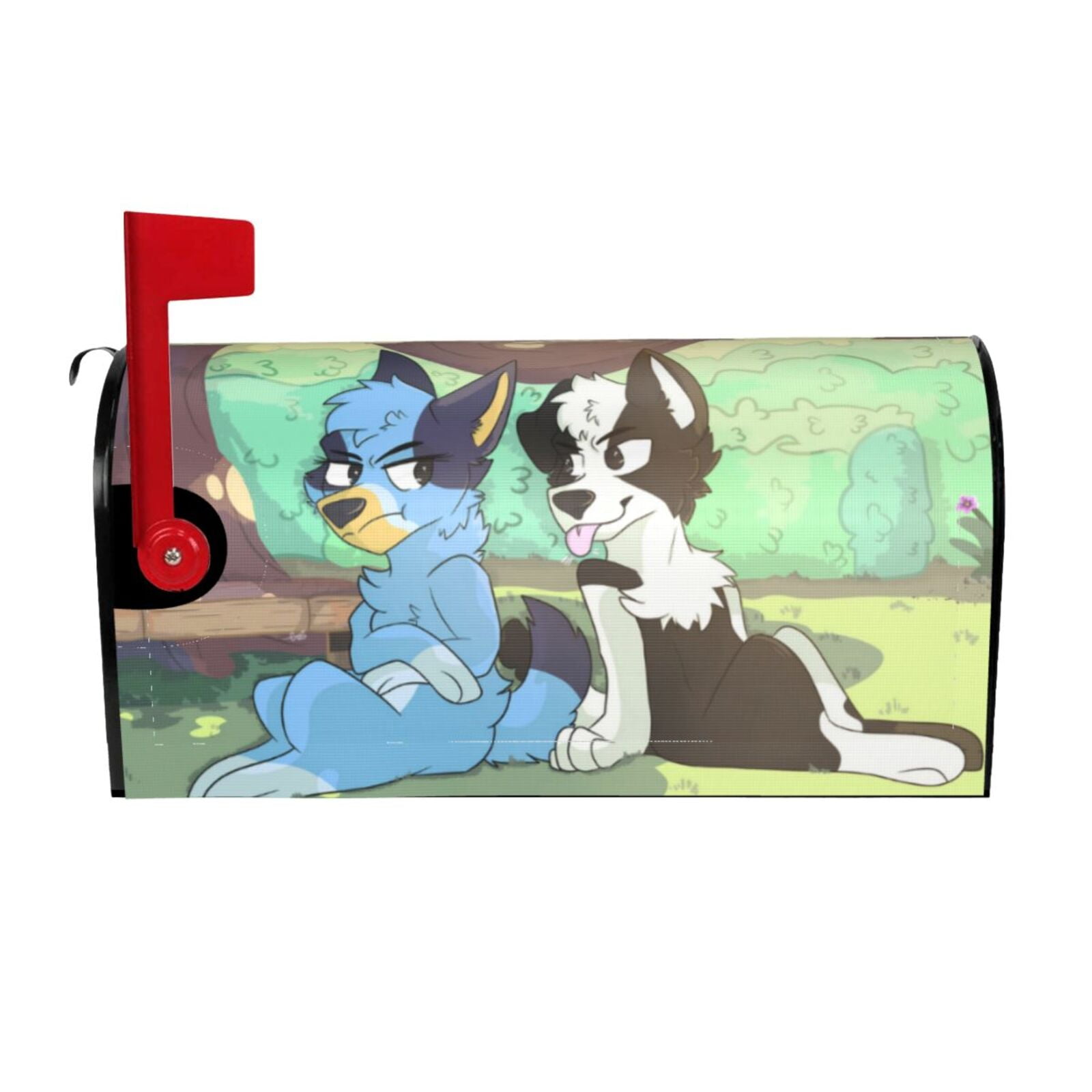 Gokiu Bluey for Mailbox Covers Standard Size 21x18 in Magnetic Letter ...