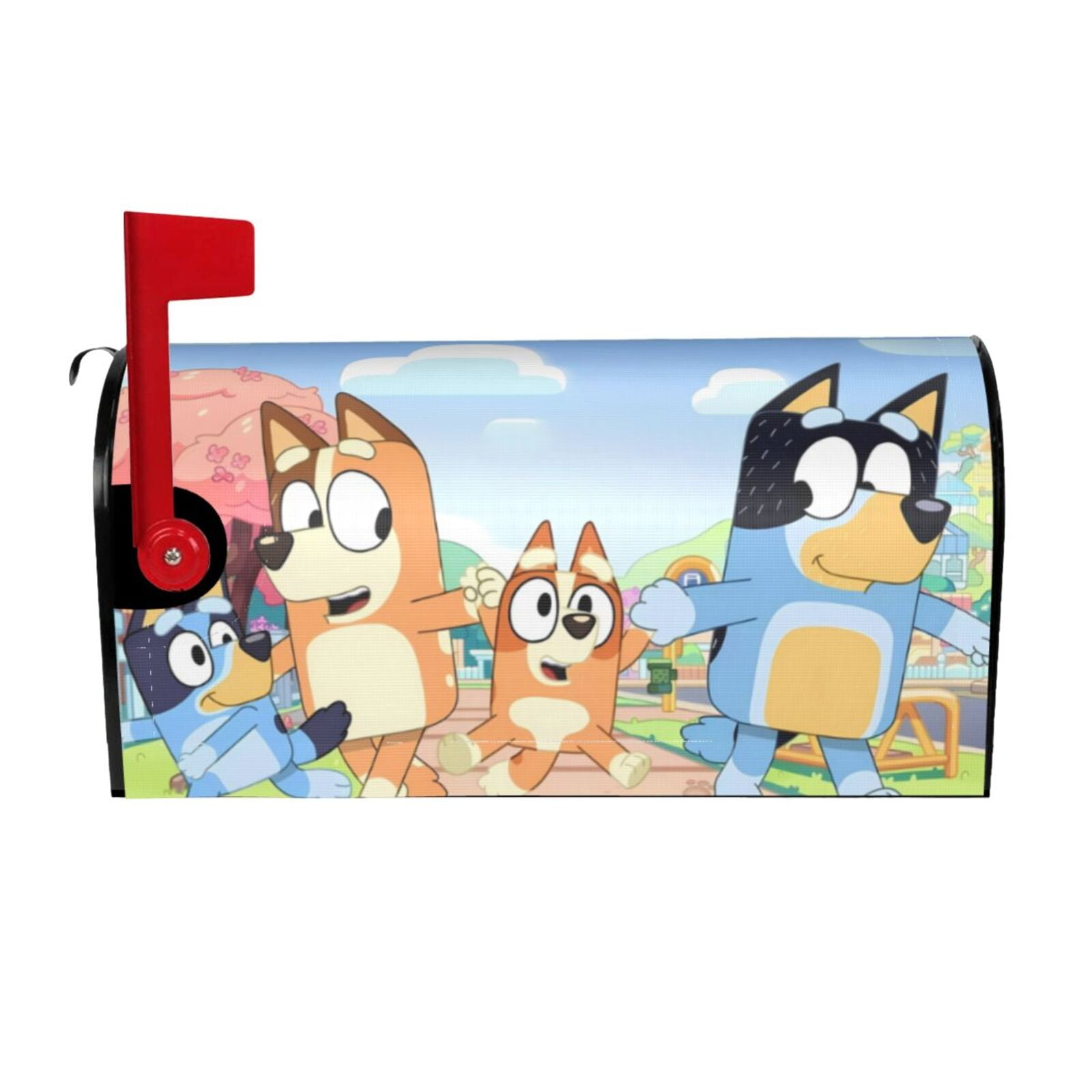 Gokiu Bluey for Mailbox Covers Standard Size 21x18 in Magnetic Letter ...