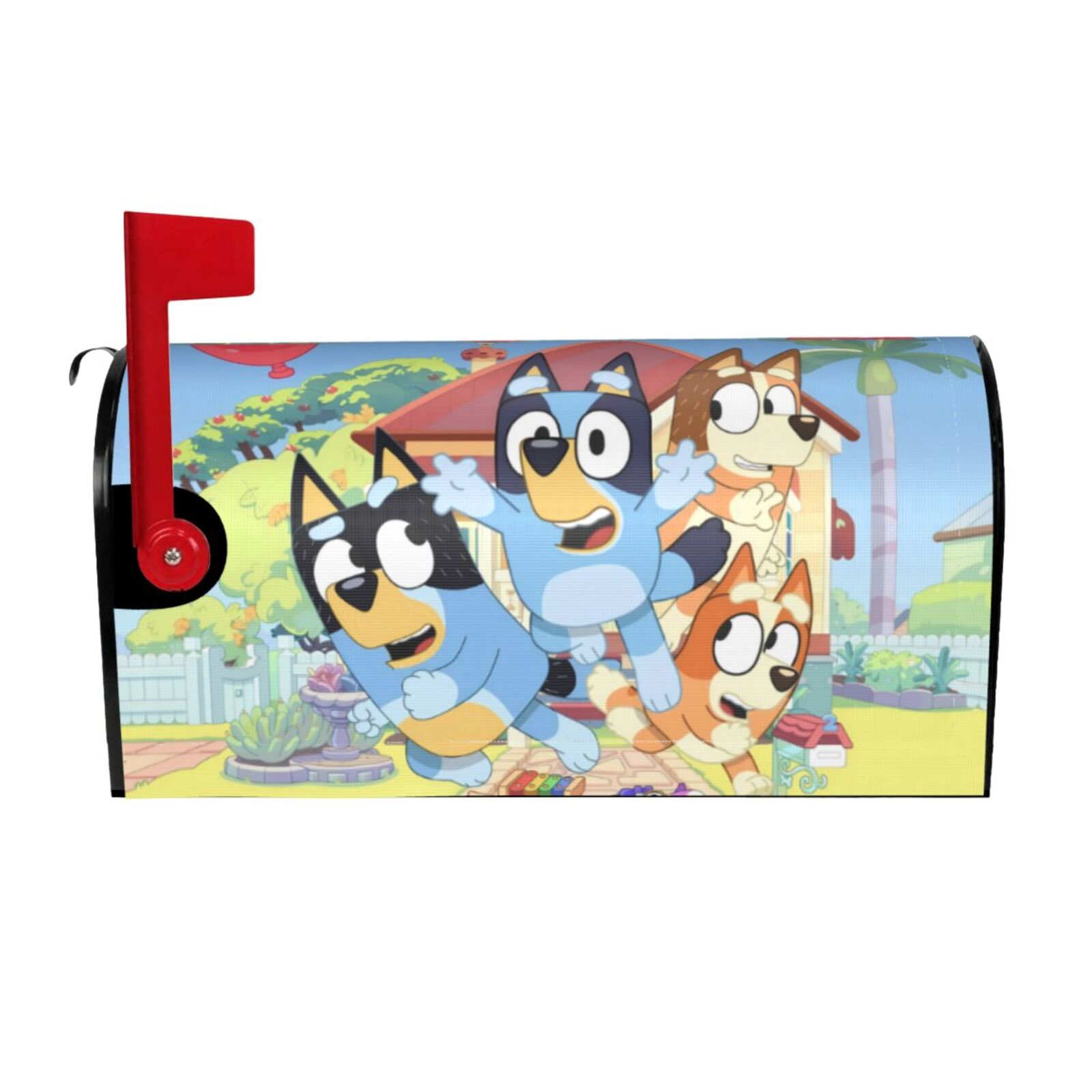 Gokiu Bluey for Mailbox Covers Standard Size 21x18 in Magnetic Letter ...