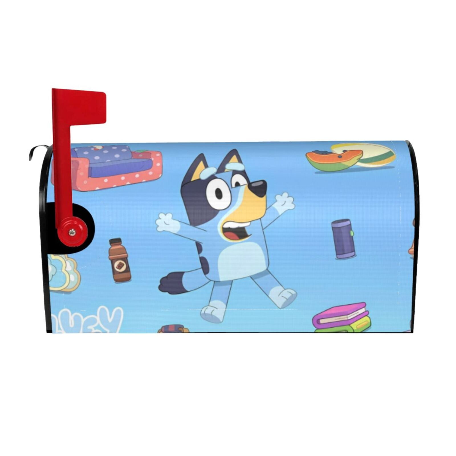 Gokiu Bluey for Mailbox Covers Standard Size 21x18 in Magnetic Letter ...