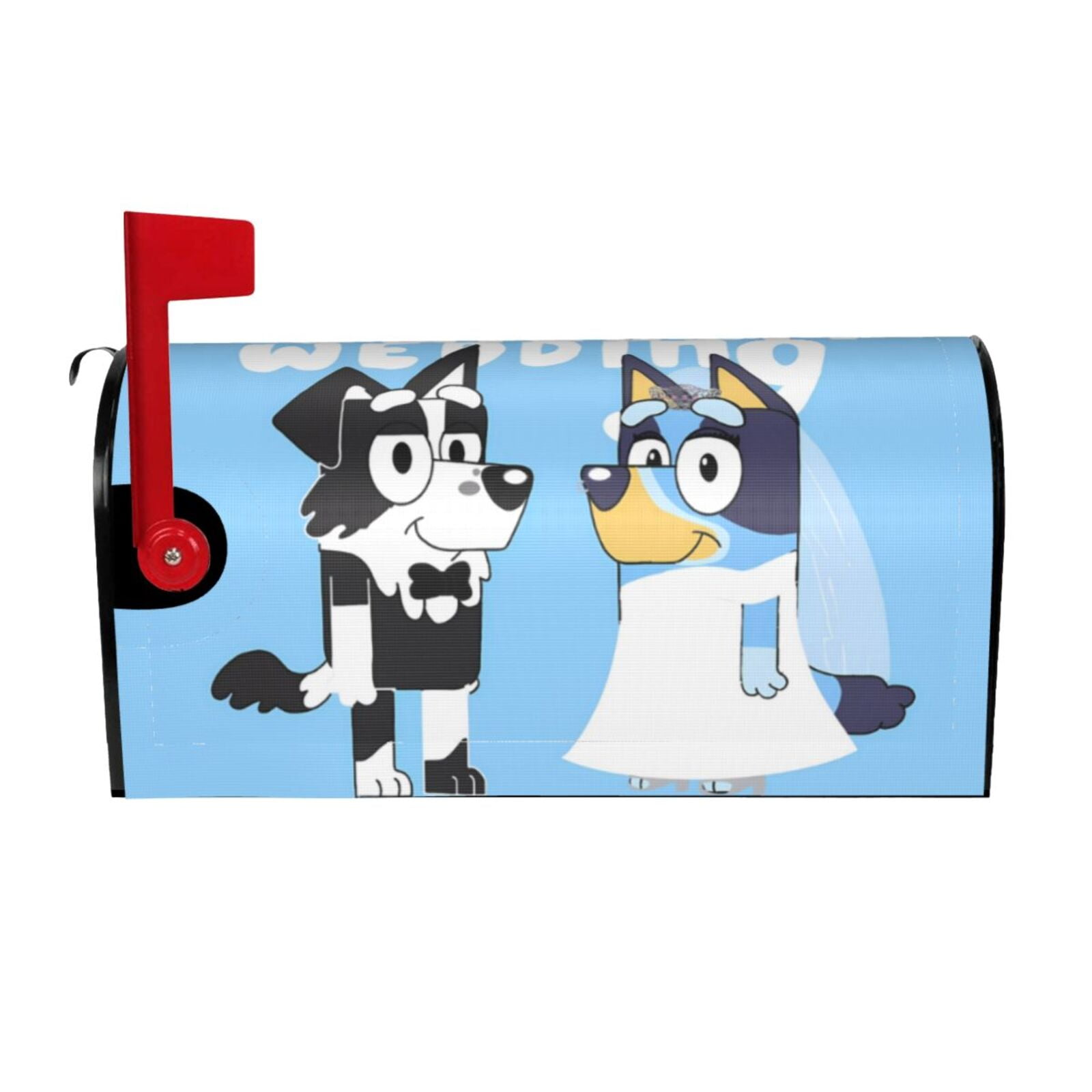 Gokiu Bluey for Mailbox Covers Standard Size 21x18 in Magnetic Letter ...