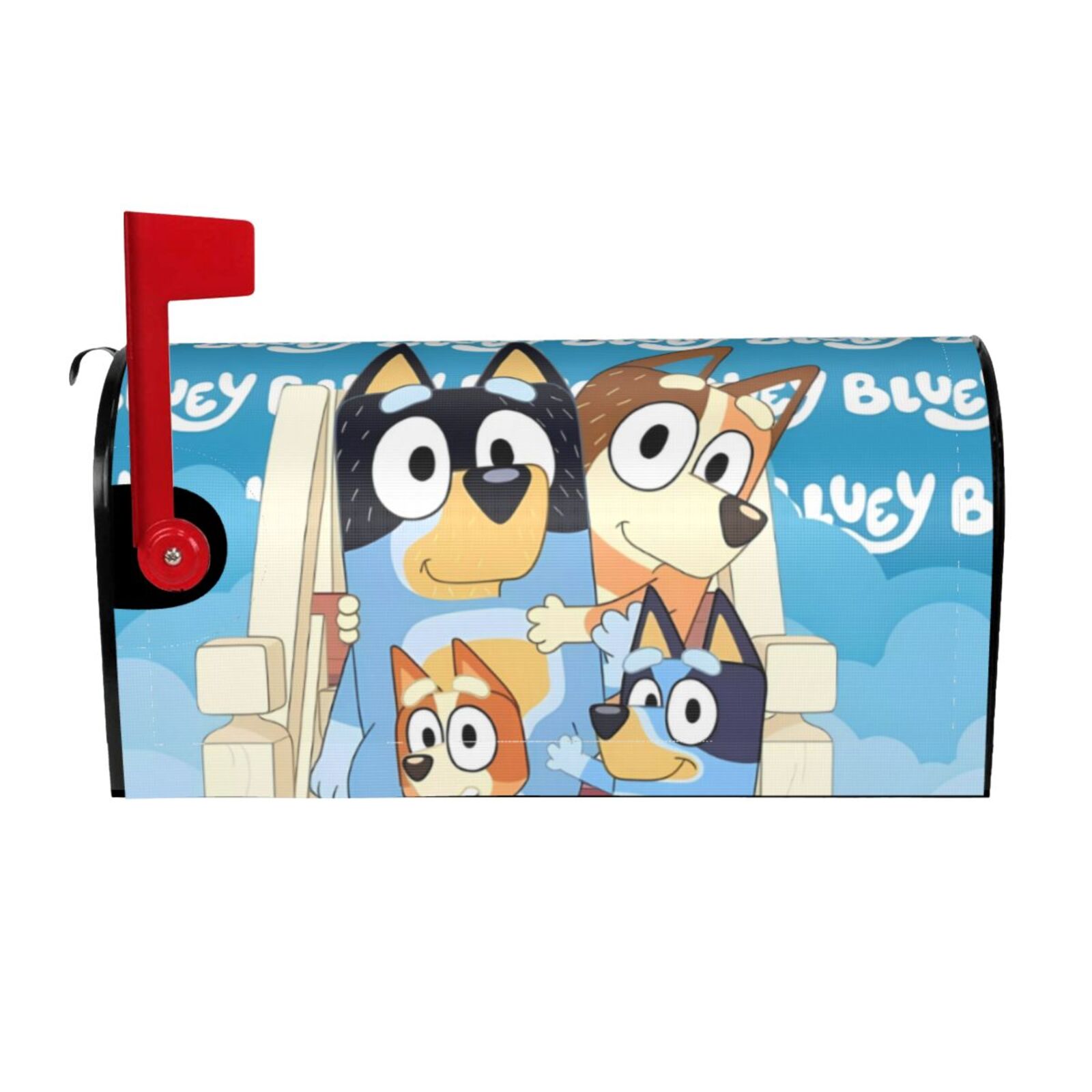 Gokiu Bluey for Mailbox Covers Standard Size 21x18 in Magnetic Letter ...