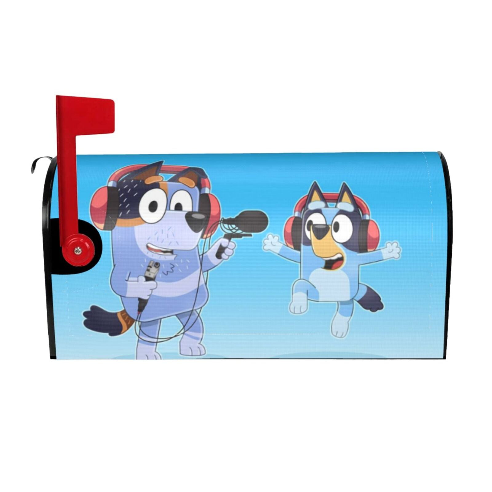 Gokiu Bluey for Mailbox Covers Standard Size 25.5x21 in Magnetic Letter ...