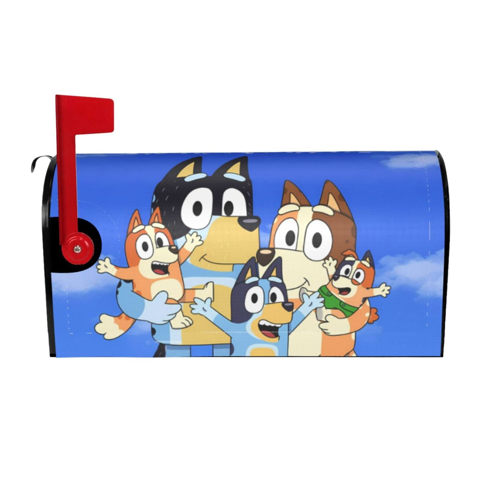 Gokiu Bluey for Mailbox Covers Standard Size 25.5x21 in Magnetic Letter ...