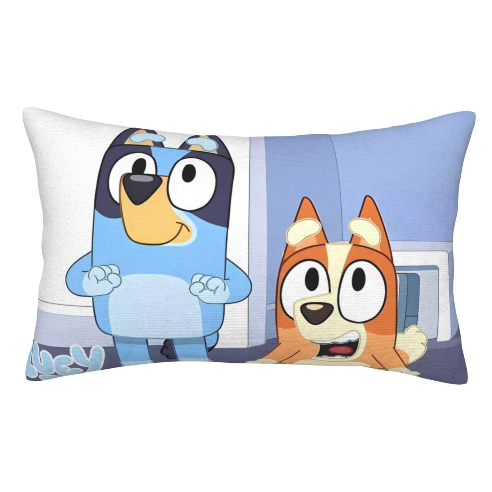 Gokiu Bluey Pillowcase for Hair and Skin, Plush Pillow Cases 14"x20 ...