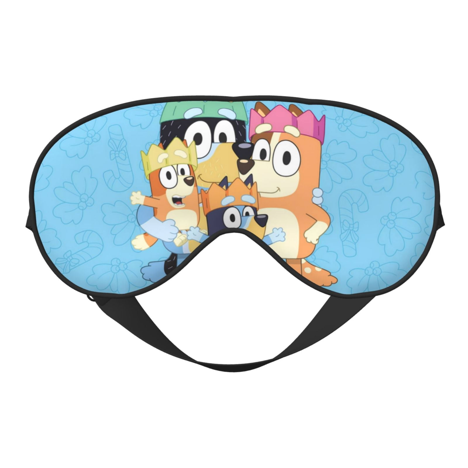 Gokiu Bluey for Sleep Mask Adjustable Double -Sided Eye Mask Soft ...