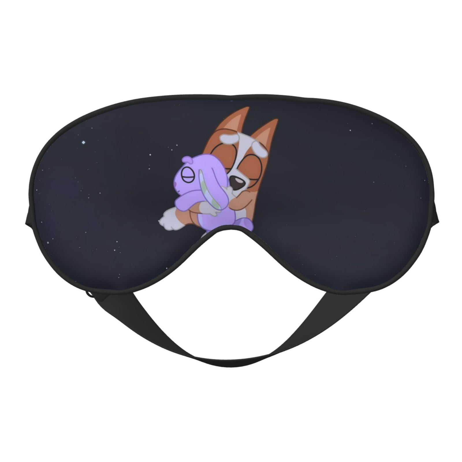 Gokiu Bluey for Sleep Mask Adjustable Double -Sided Eye Mask Soft ...