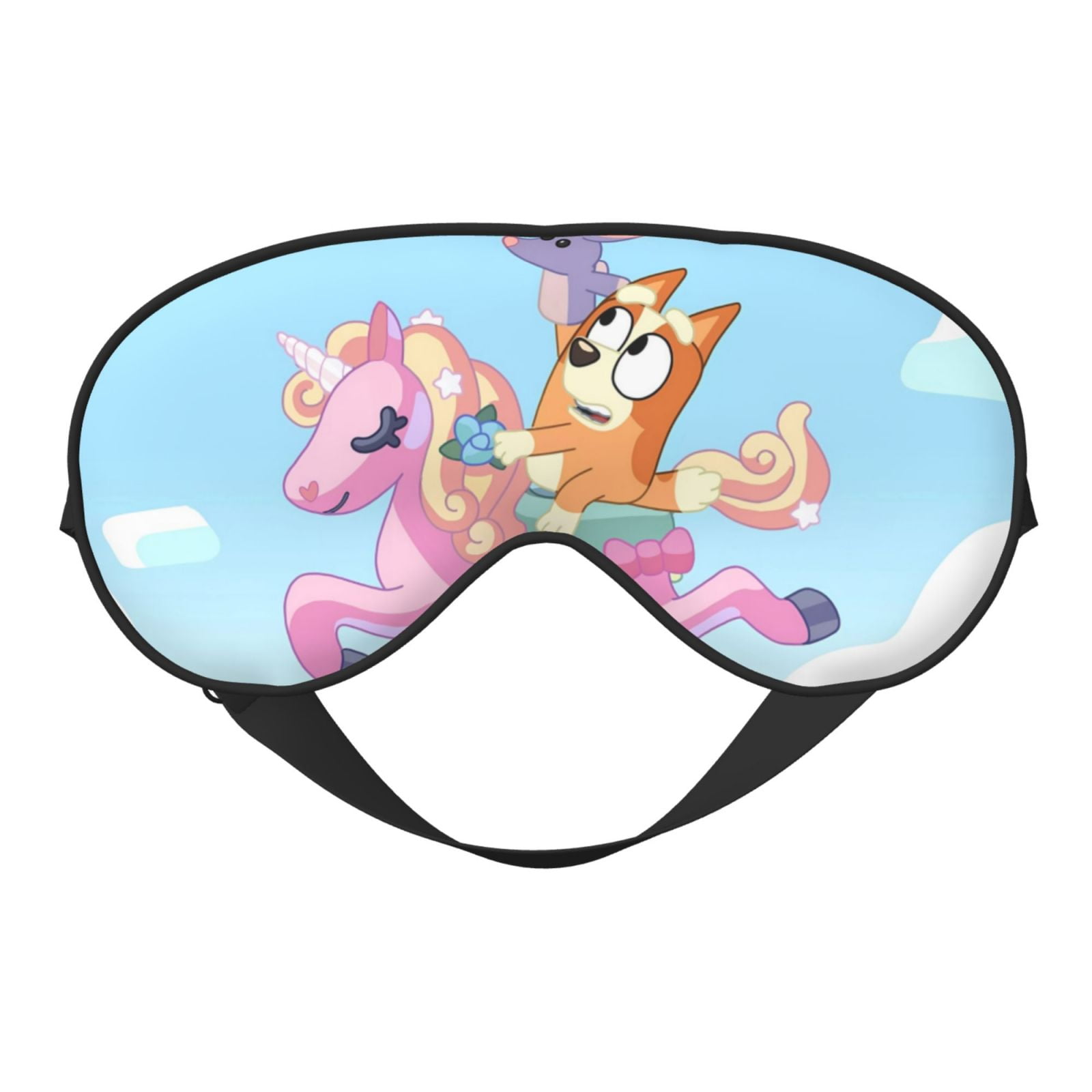 Gokiu Bluey for Sleep Mask Adjustable Double -Sided Eye Mask Soft ...