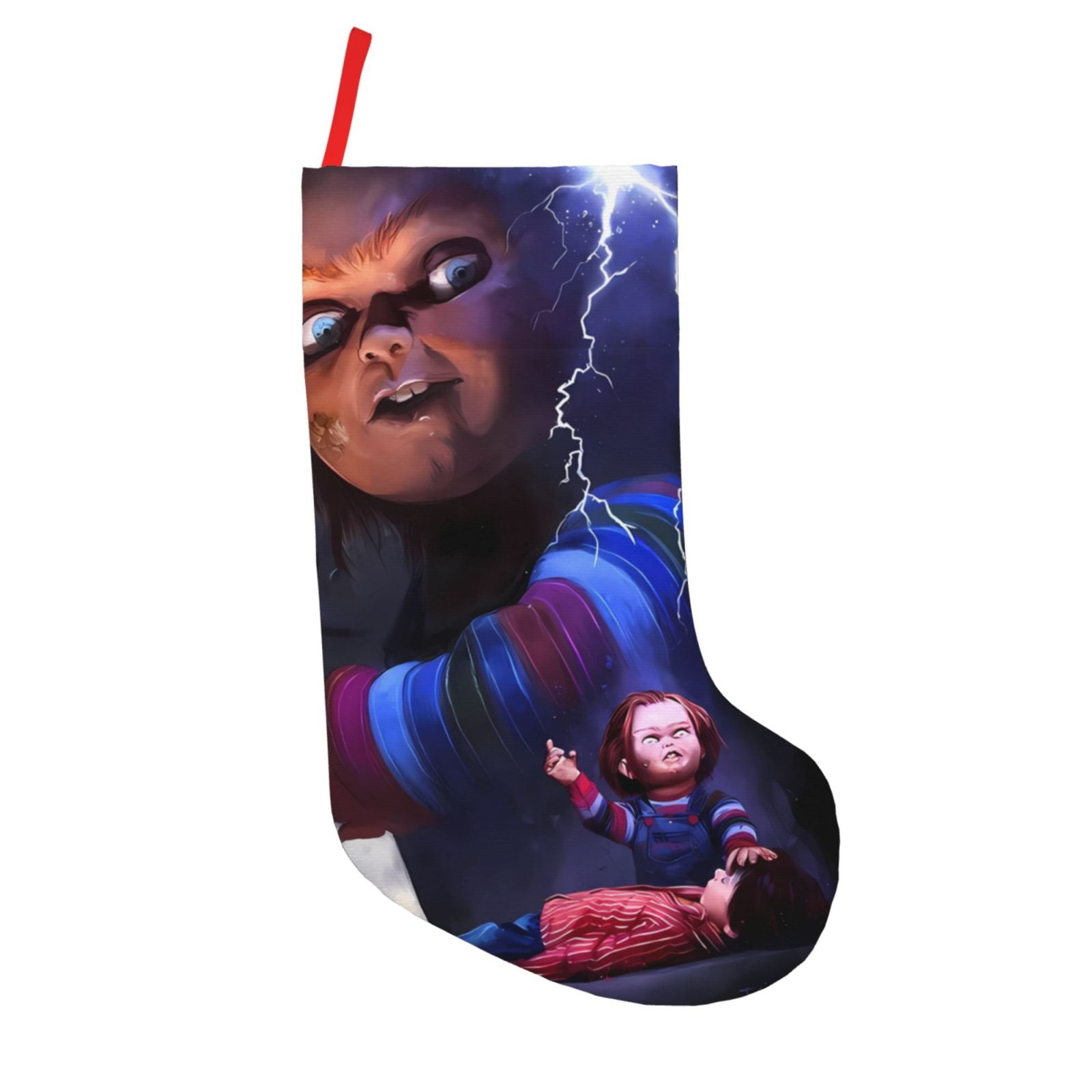 Gokiu Chucky for Christmas Stockings 18" Large Xmas Stocking for Kids ...