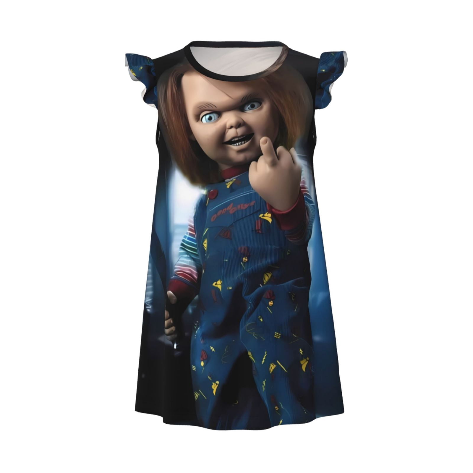 Gokiu Chucky Girls Nightgowns Princess Nightgown Toddler Sleepwear for ...