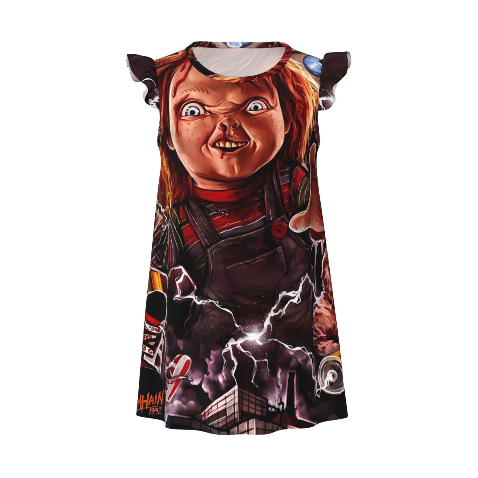 Gokiu Chucky Girls Nightgowns Princess Nightgown Toddler Sleepwear for ...