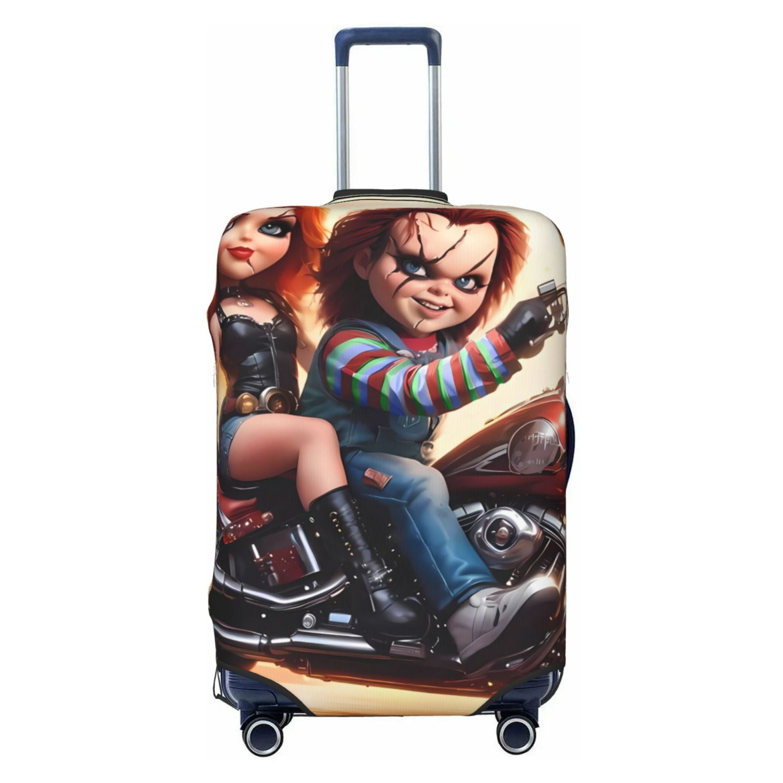 Gokiu Chucky Luggage Cover Washable Elasticated Luggage Covers for ...