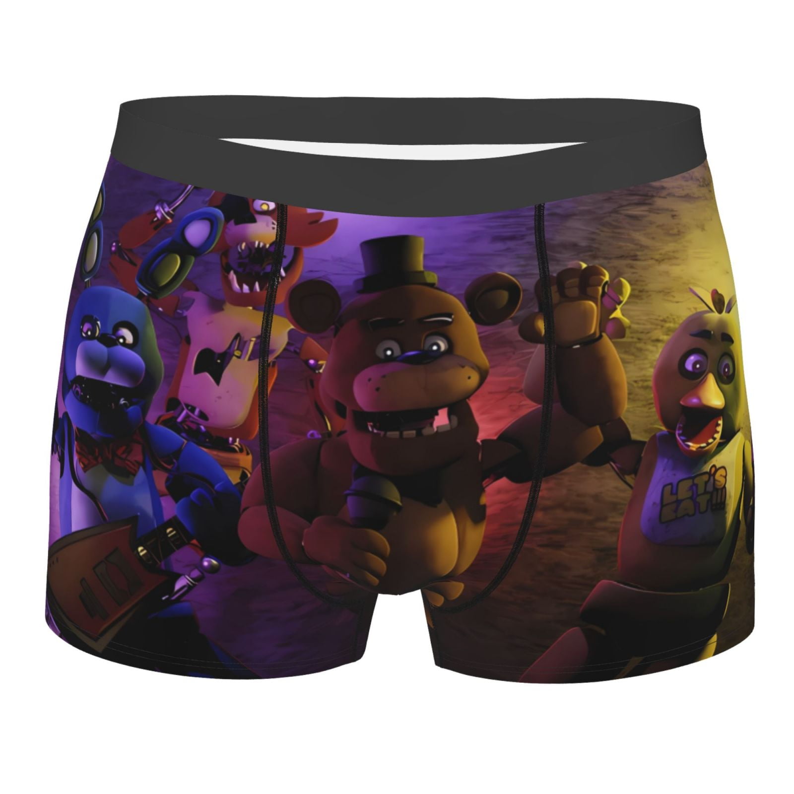 Gokiu Five Nights At Freddy'S Mens Underwear Moisture Wicking Boxer ...