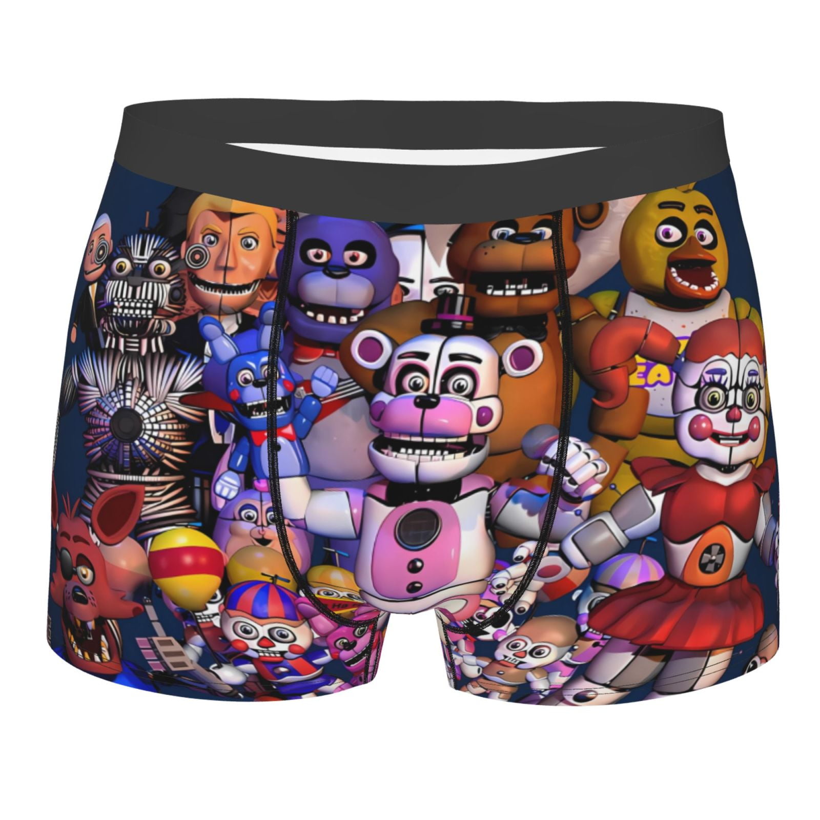 Gokiu Five Nights At Freddy'S Mens Underwear Moisture Wicking Boxer ...