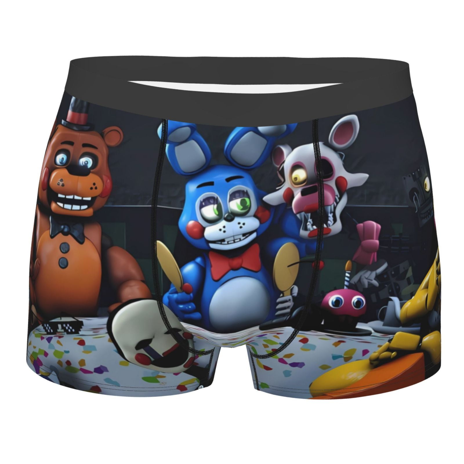 Gokiu Five Nights At Freddy'S Mens Underwear Moisture Wicking Boxer ...