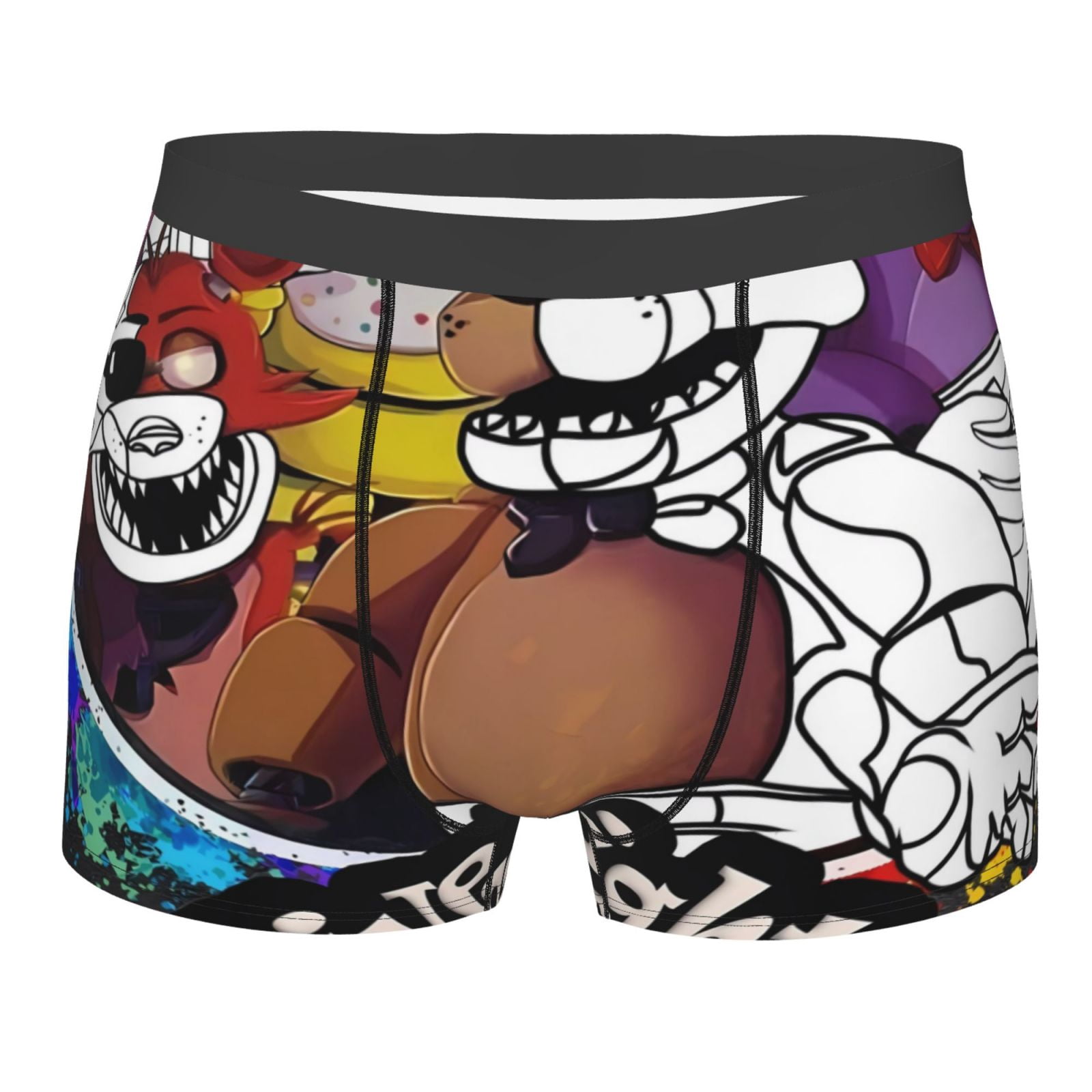 Gokiu Five Nights At Freddy'S Mens Underwear Moisture Wicking Boxer ...