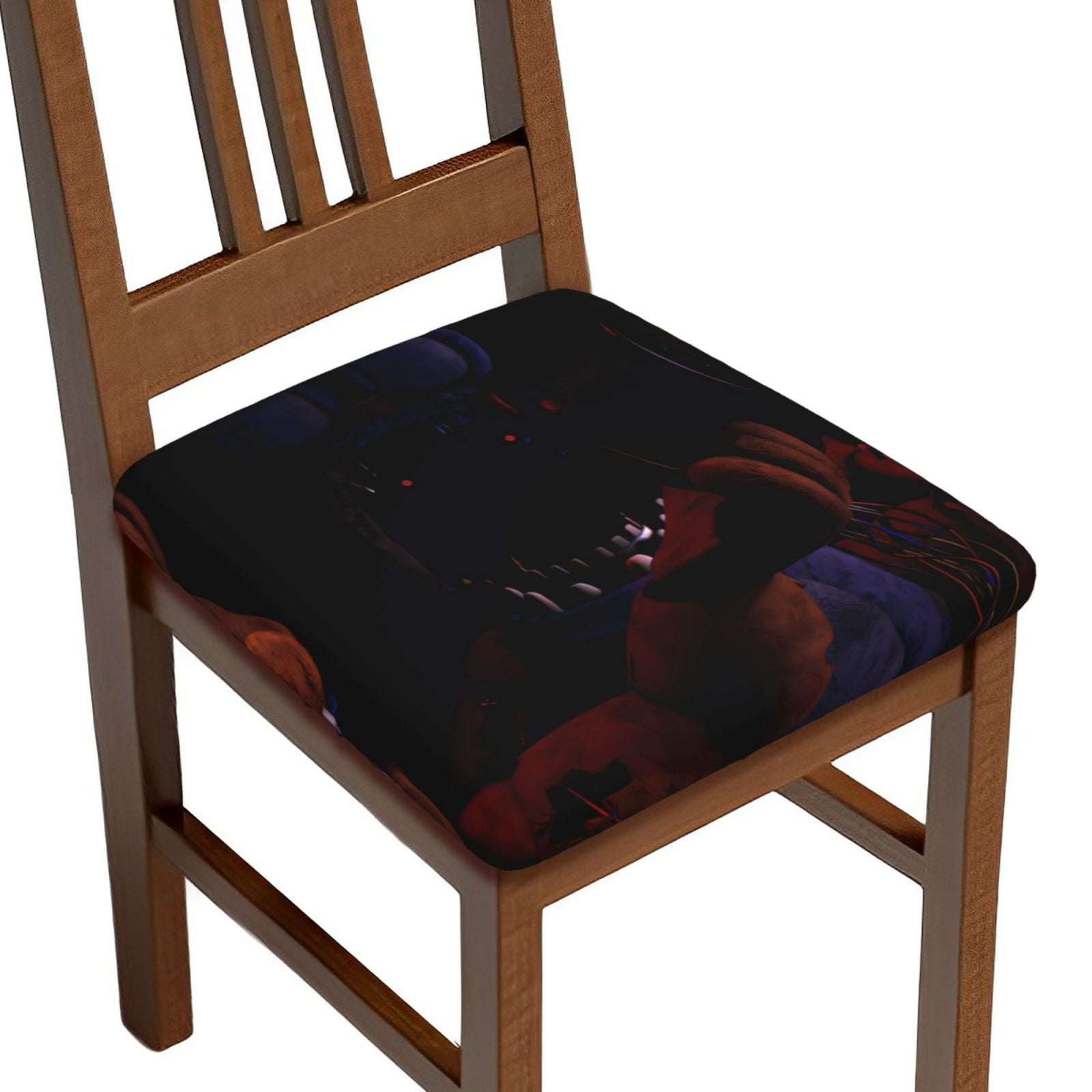 Gokiu Five Nights At Freddy'S Seat Covers for Dining Room Chair Set of ...