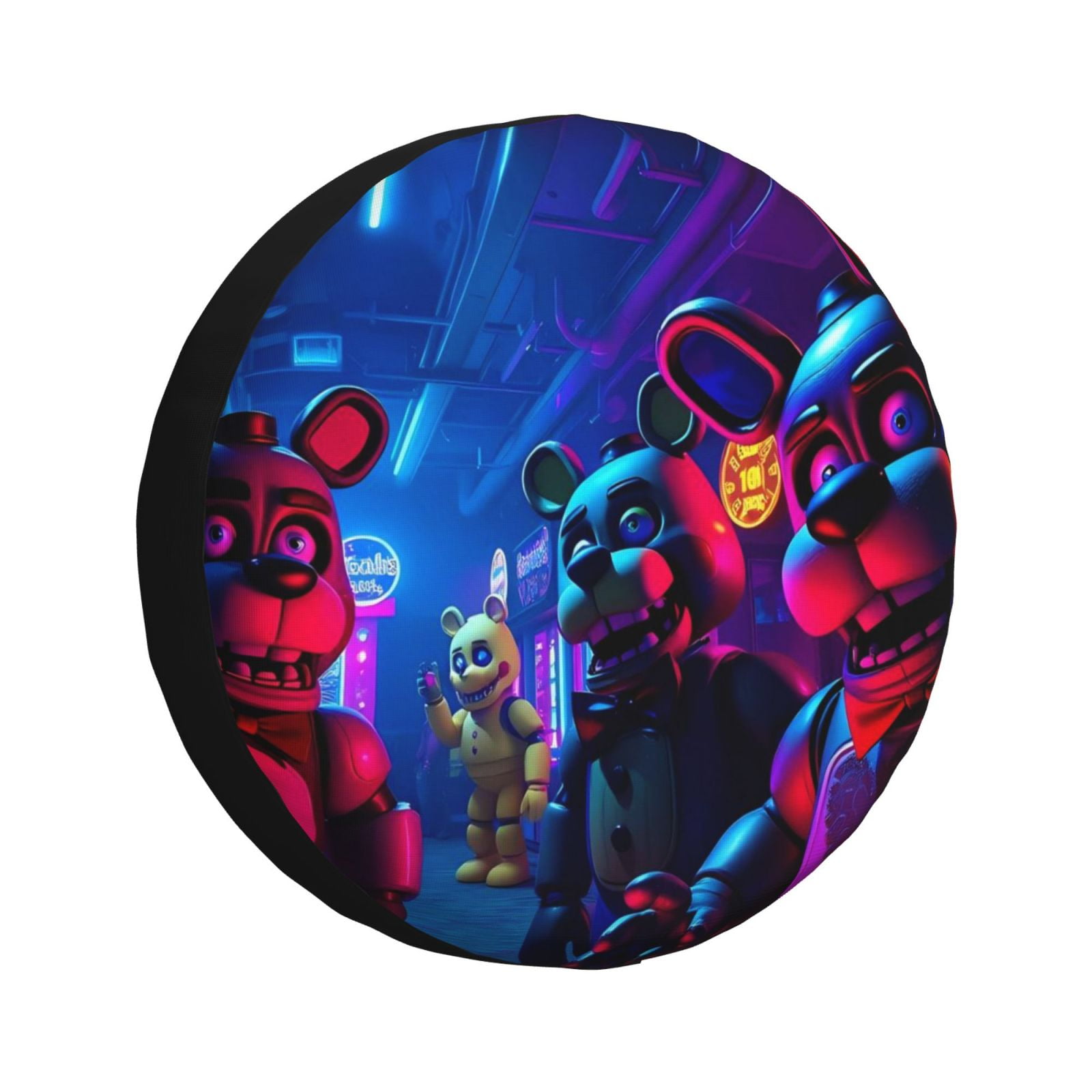 Gokiu Five Nights At Freddy'S Spare Tire Cover Wheel Protectors ...