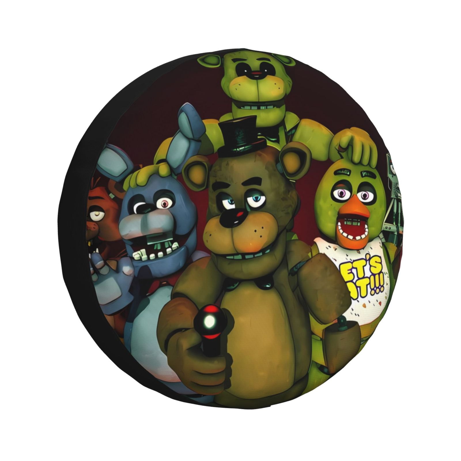 Gokiu Five Nights At Freddy'S Spare Tire Cover Wheel Protectors ...