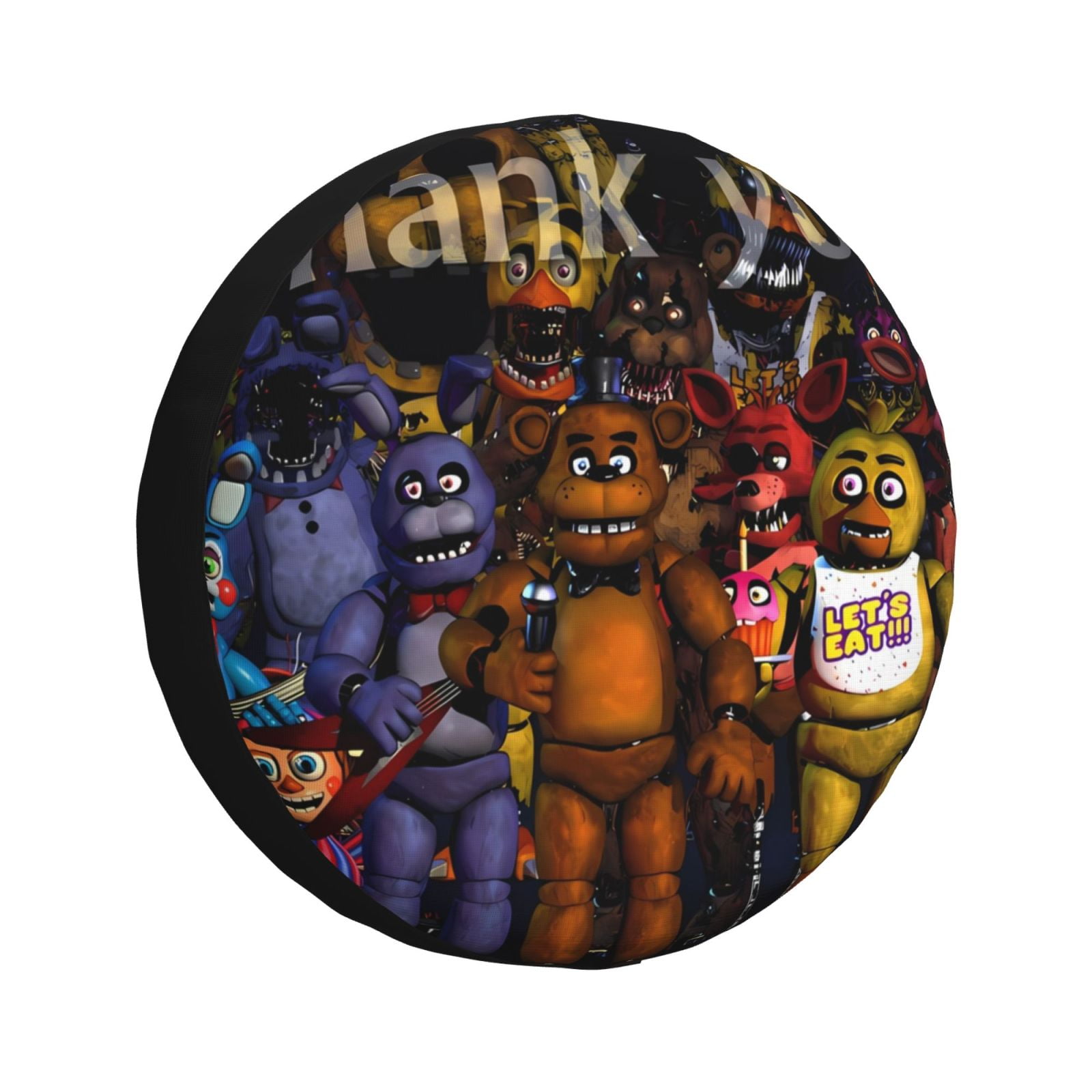 Gokiu Five Nights At Freddy'S Spare Tire Cover Wheel Protectors ...