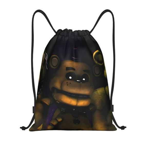 Gokiu Five Nights At Freddy'S for Drawstring Backpacks Sports Gym Bag ...