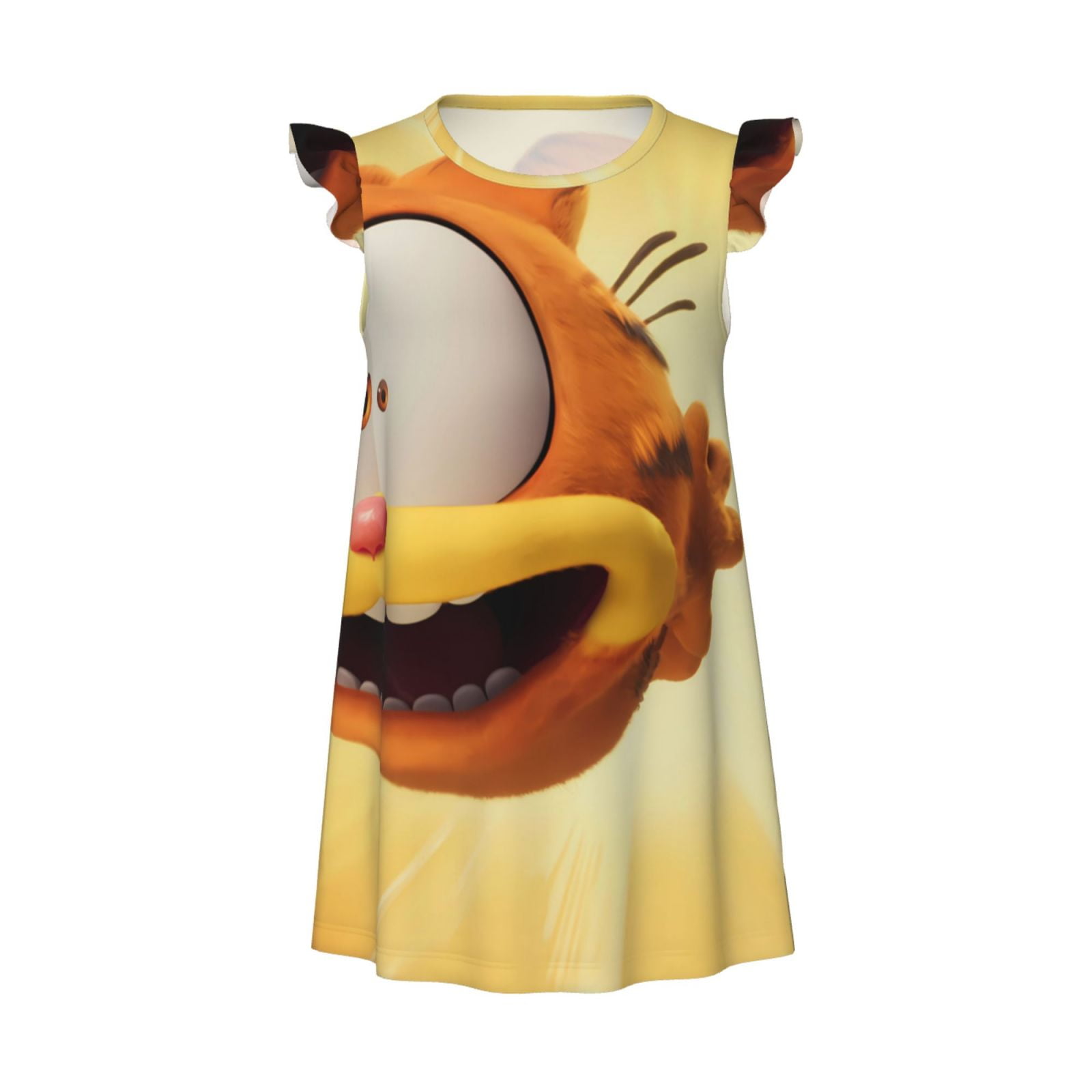 Gokiu Garfield Girls Nightgowns Princess Nightgown Toddler Sleepwear ...