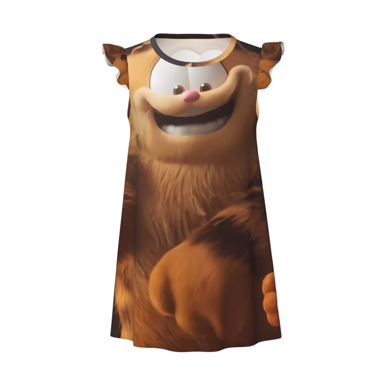 Gokiu Garfield Girls Nightgowns Princess Nightgown Toddler Sleepwear ...