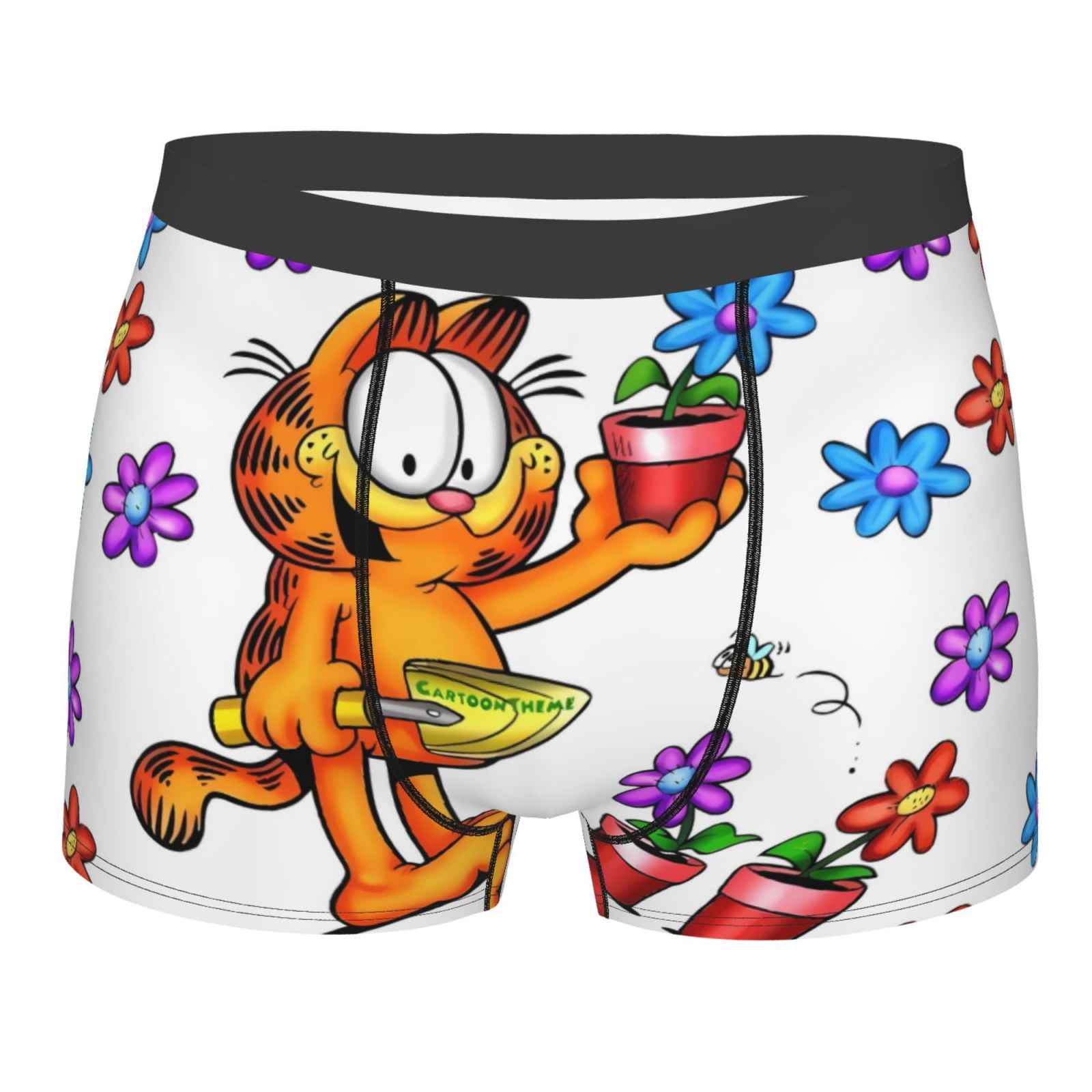 Gokiu Garfield Mens Underwear Moisture Wicking Boxer Briefs Ultimate ...