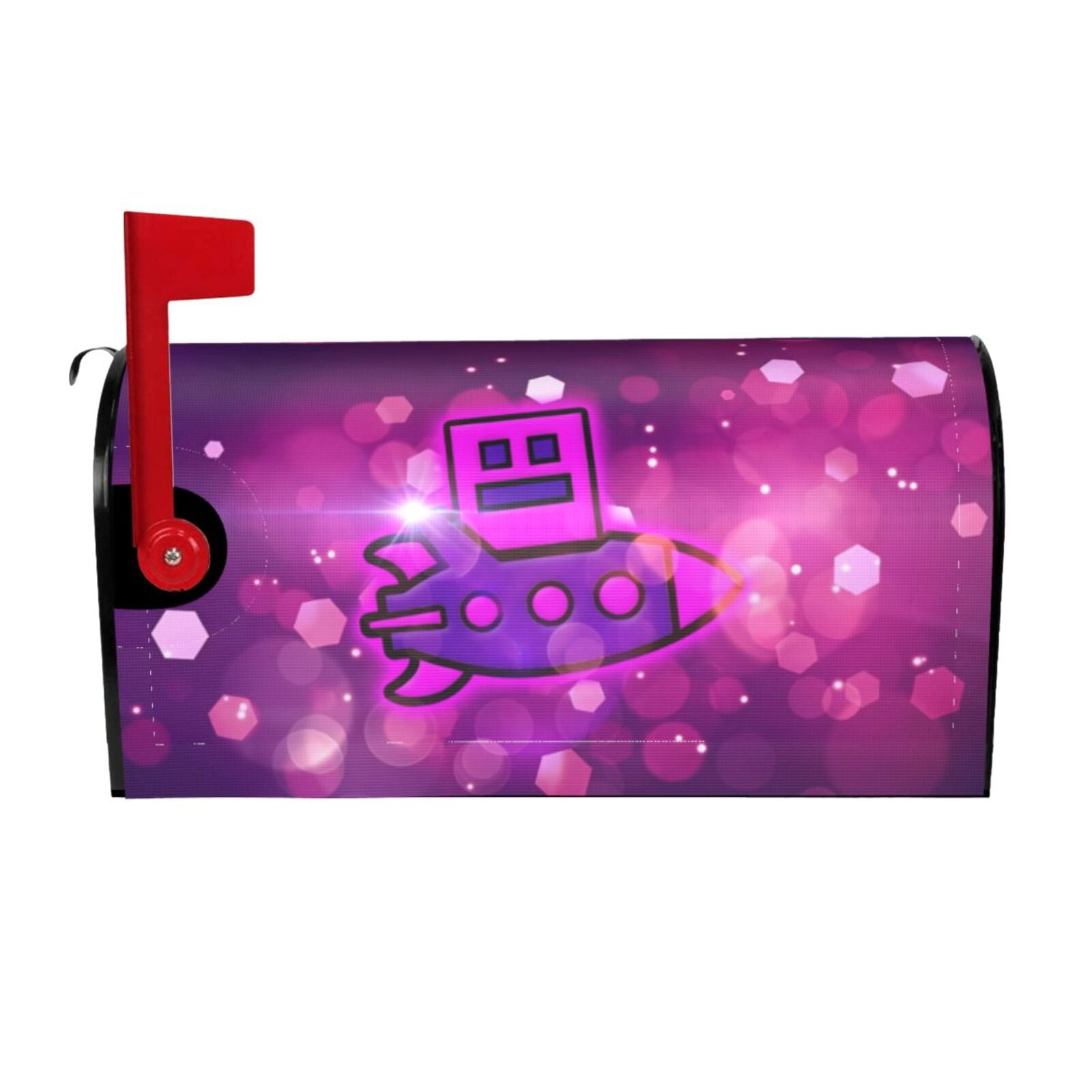 Gokiu Geometry Dash for Mailbox Covers Standard Size 21x18 in Magnetic ...