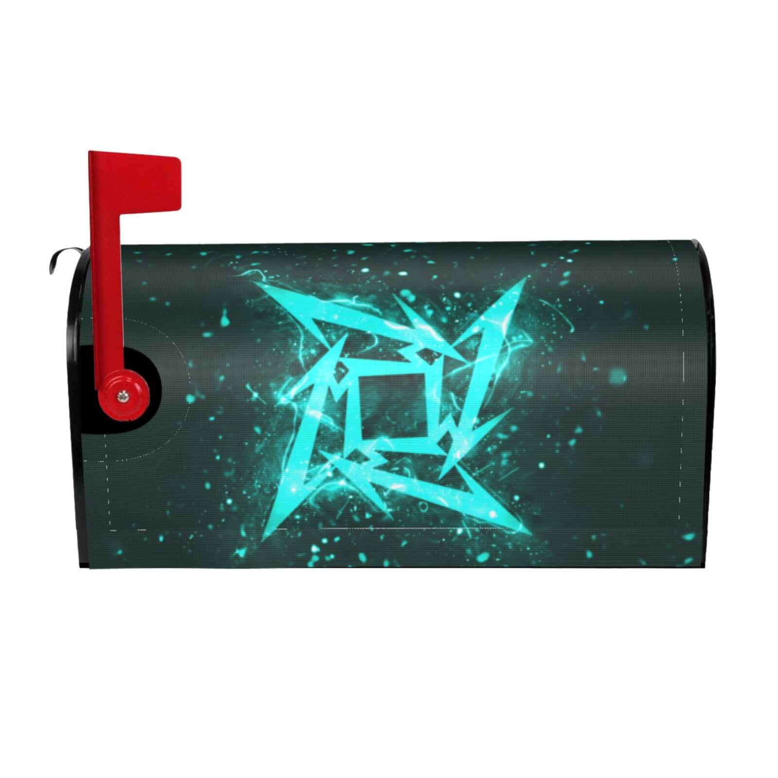 Gokiu Geometry Dash for Mailbox Covers Standard Size 21x18 in Magnetic ...