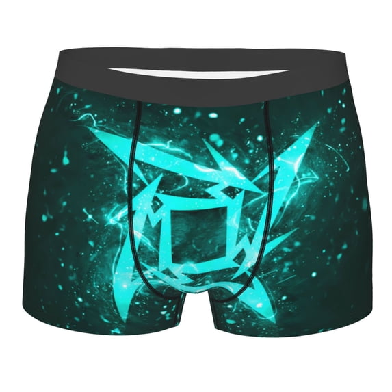 Gokiu Geometry Dash Mens Underwear Moisture Wicking Boxer Briefs ...