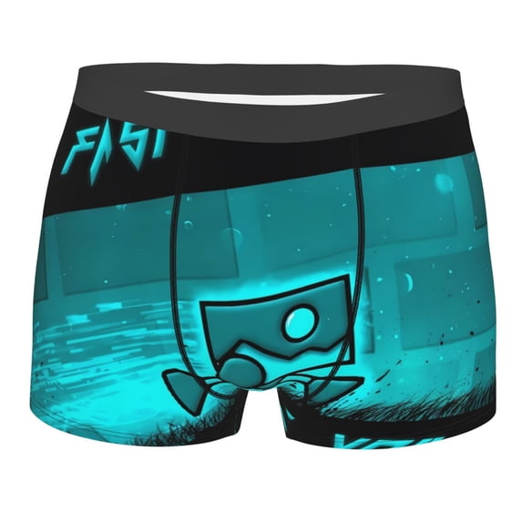 Gokiu Geometry Dash Mens Underwear Moisture Wicking Boxer Briefs ...