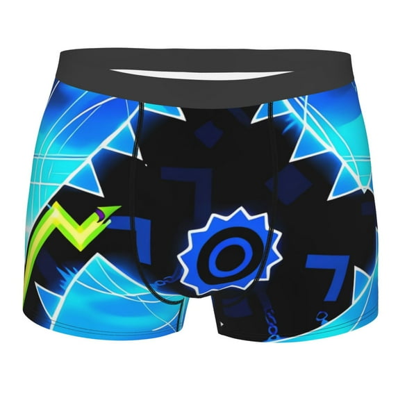 Gokiu Geometry Dash Mens Underwear Moisture Wicking Boxer Briefs ...