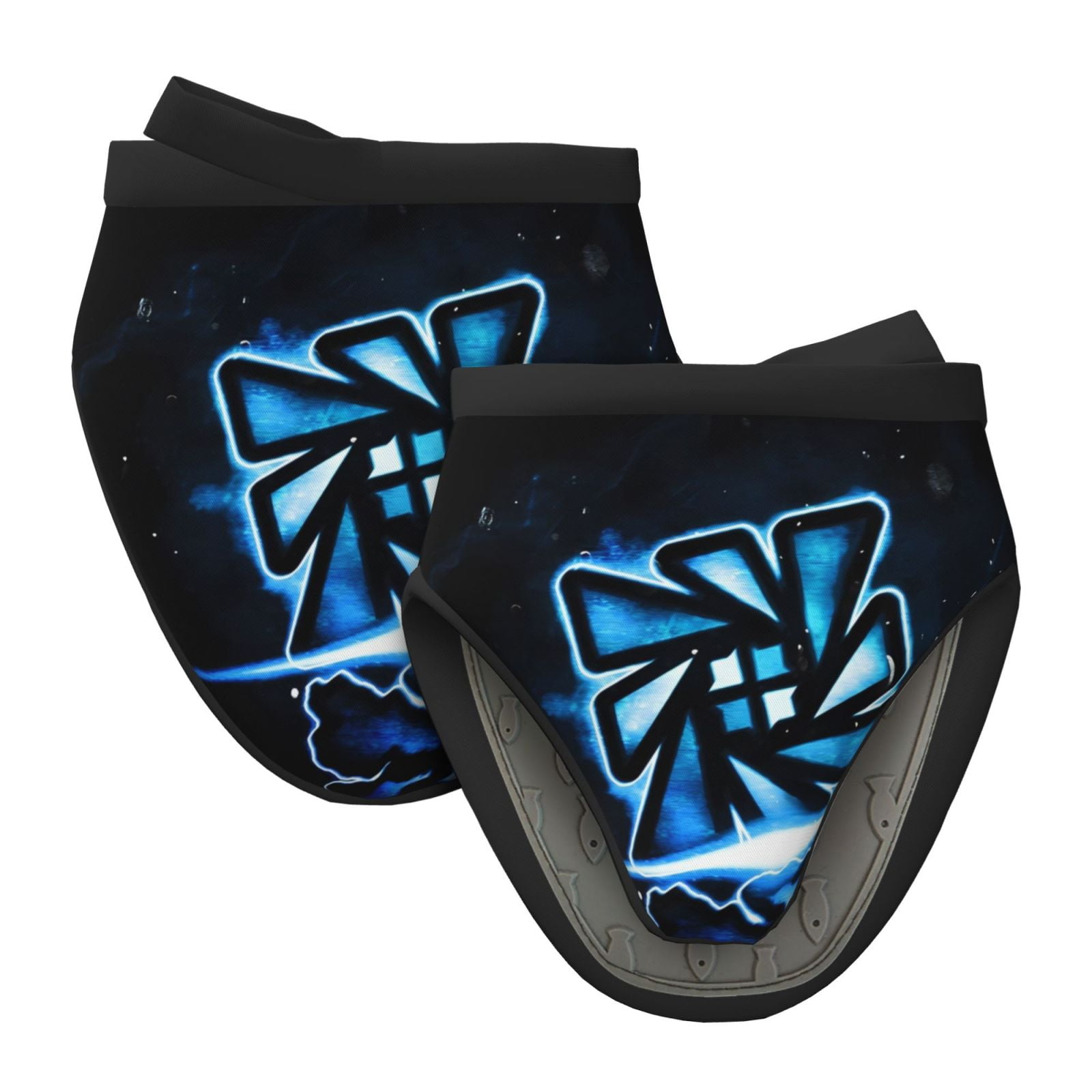 Gokiu Geometry Dash Mini Oven Mitts Silicone Little Kitchen Gloves Heat ...