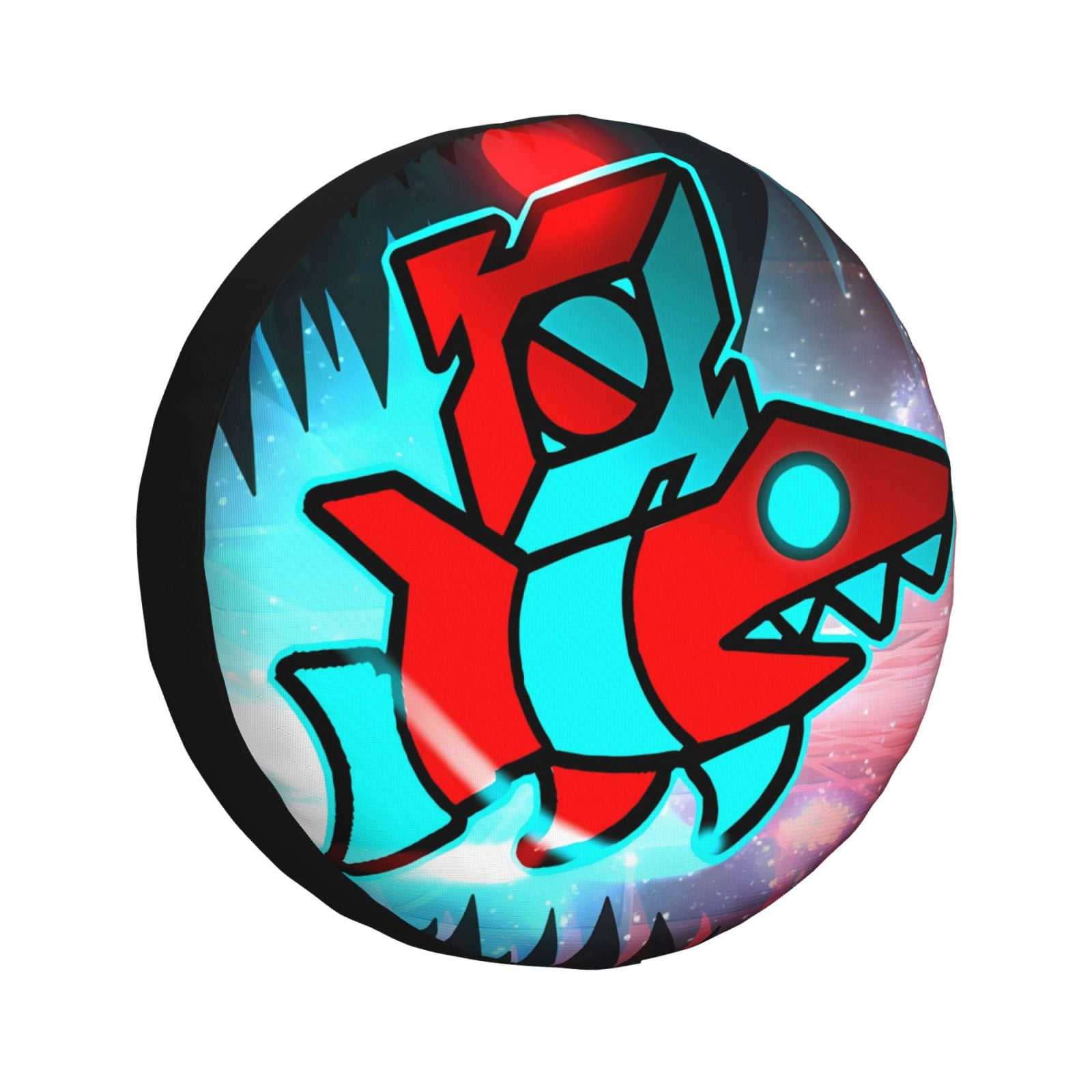 Gokiu Geometry Dash Spare Tire Cover Wheel Protectors Waterproof ...