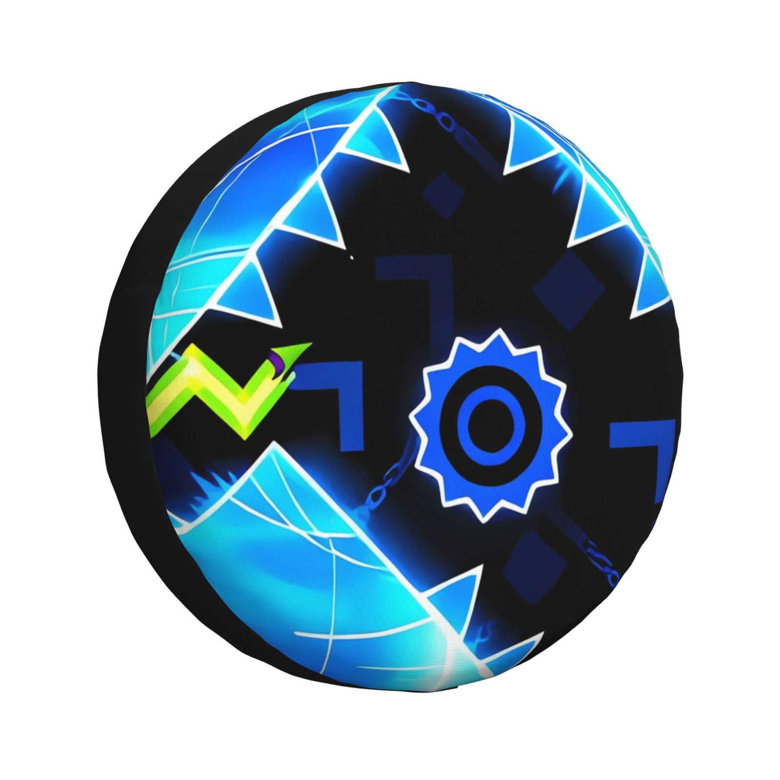 Gokiu Geometry Dash Spare Tire Cover Wheel Protectors Waterproof ...