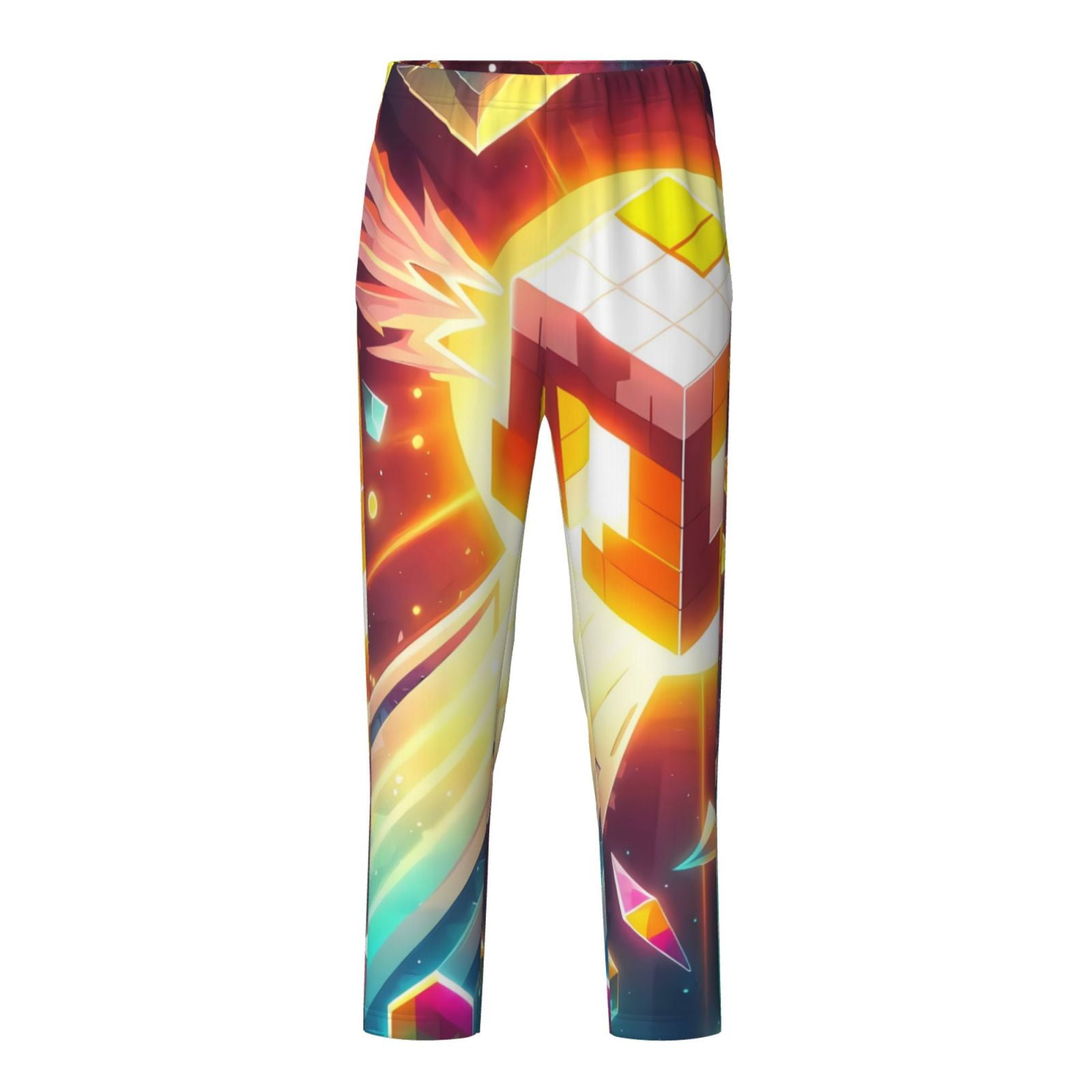 Gokiu Geometry Dash for Boys Pajama Lounge Pants with Pockets ...