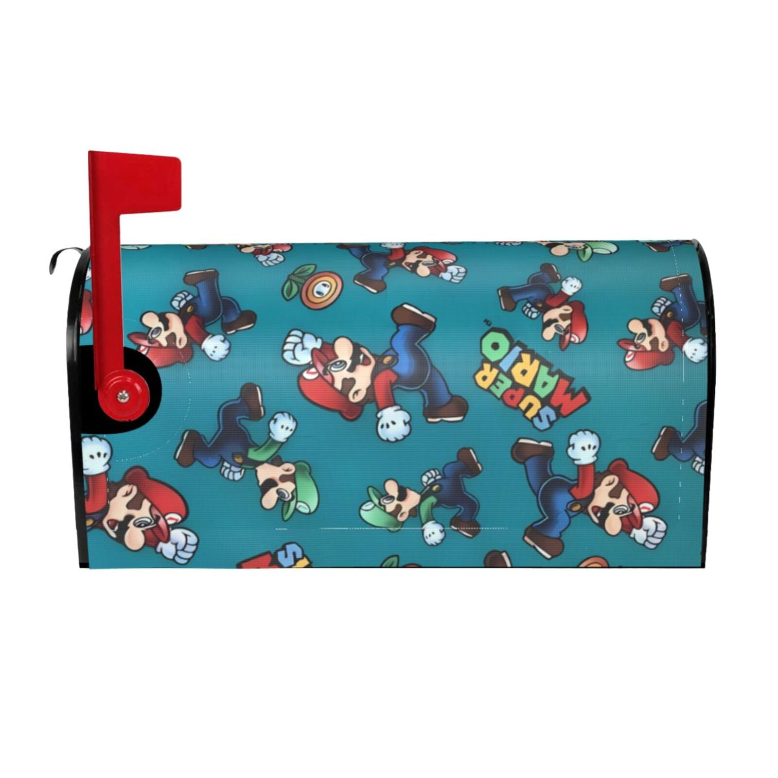 Gokiu Mario for Mailbox Covers Standard Size 21x18 in Magnetic Letter ...