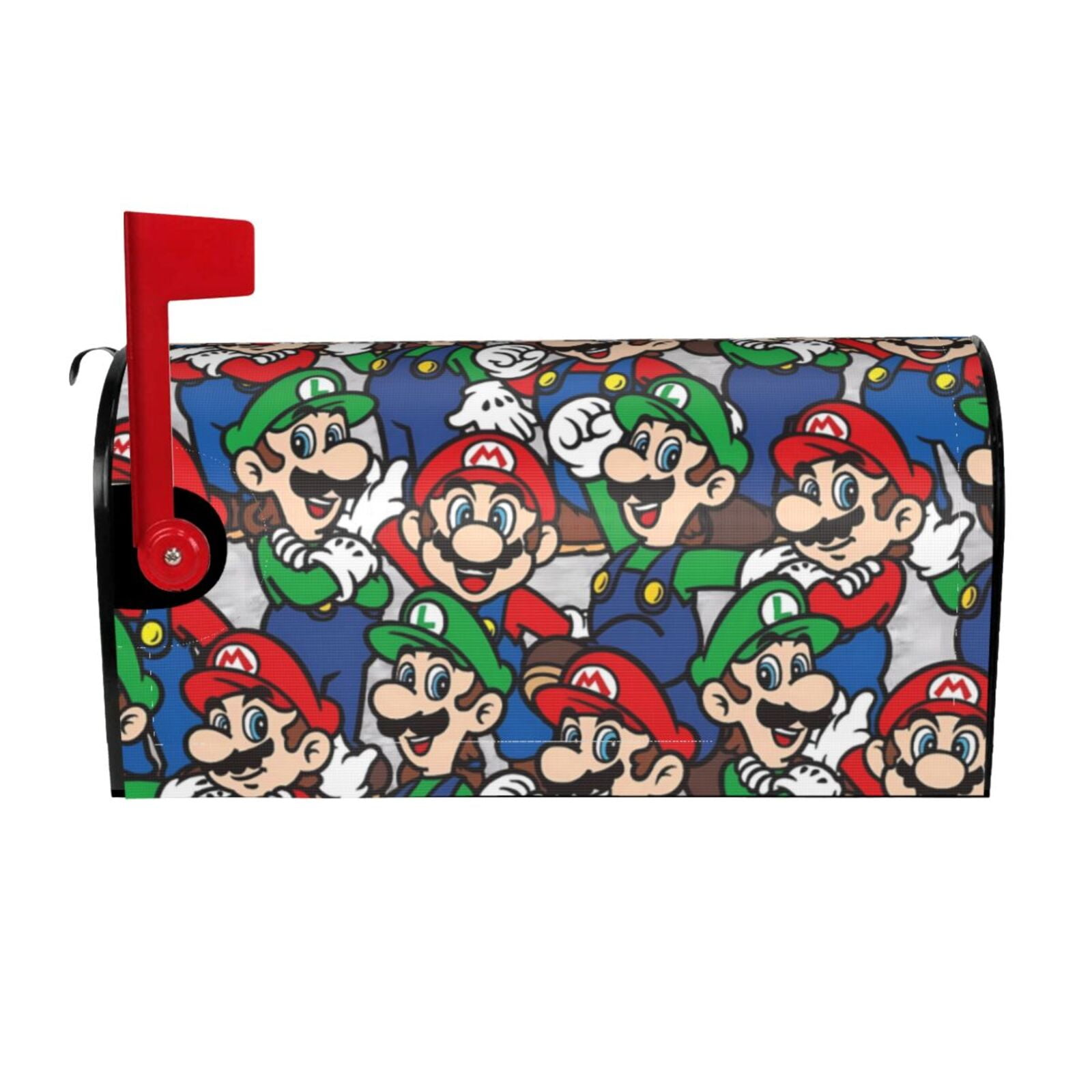 Gokiu Mario for Mailbox Covers Standard Size 21x18 in Magnetic Letter ...