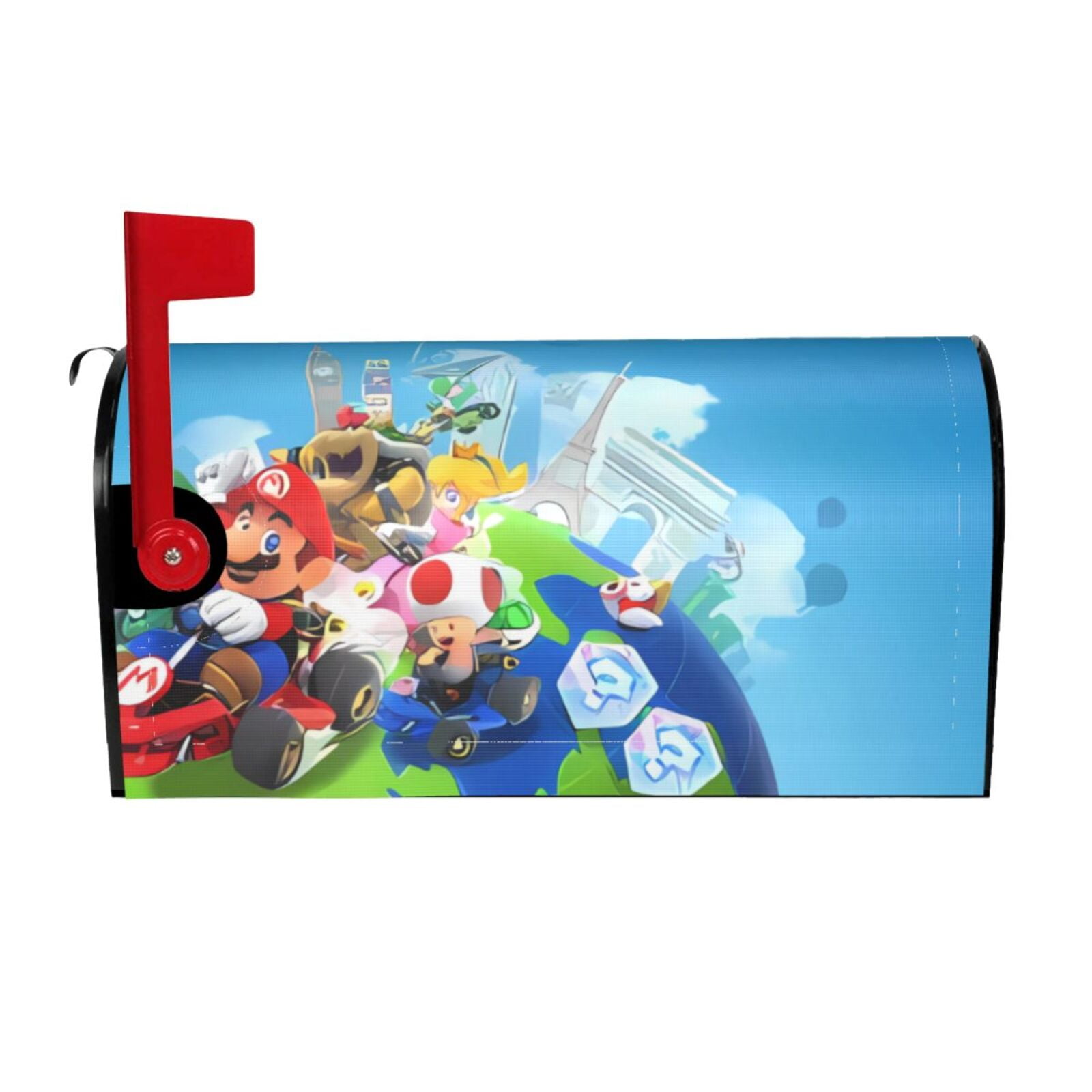 Gokiu Mario for Mailbox Covers Standard Size 21x18 in Magnetic Letter ...