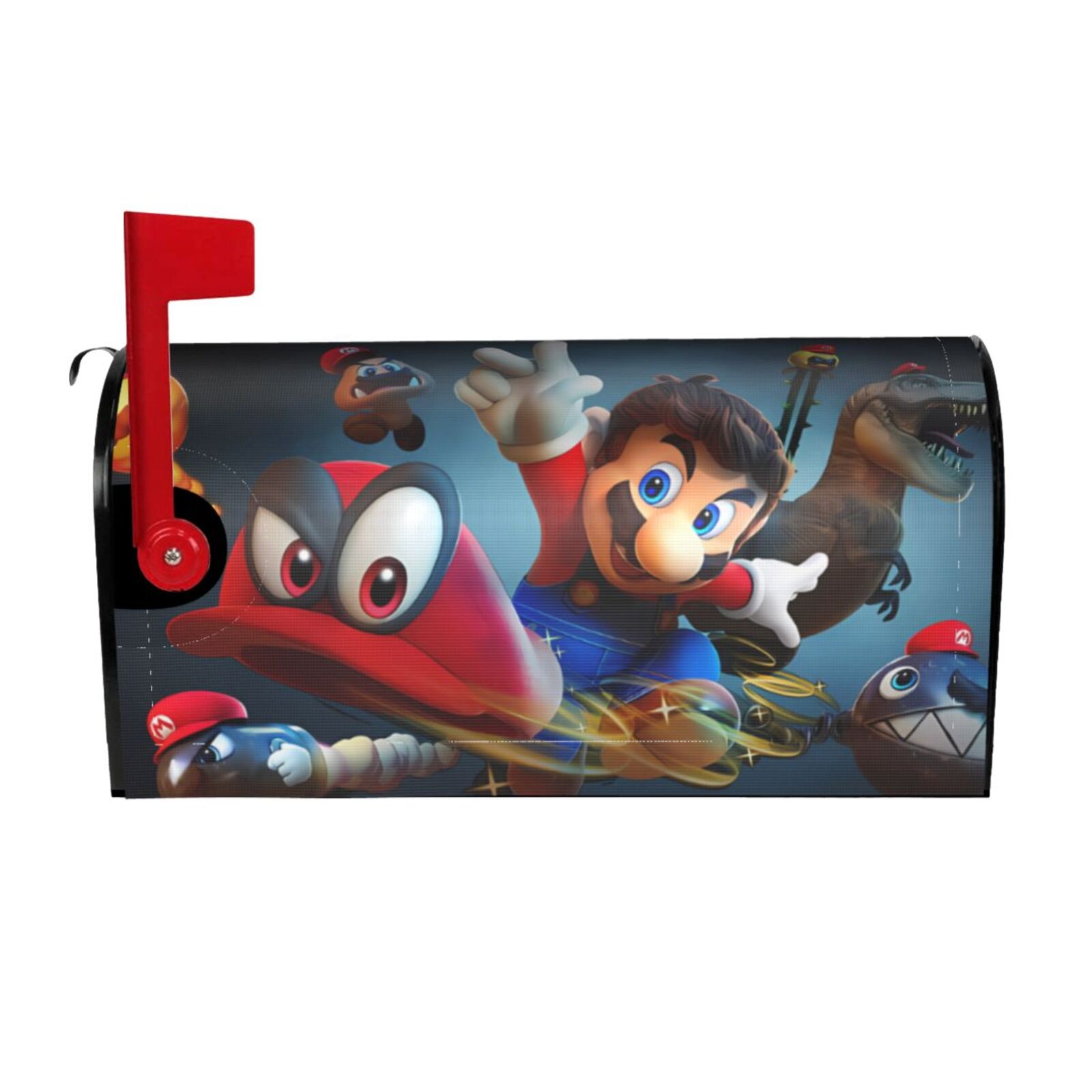 Gokiu Mario for Mailbox Covers Standard Size 21x18 in Magnetic Letter ...