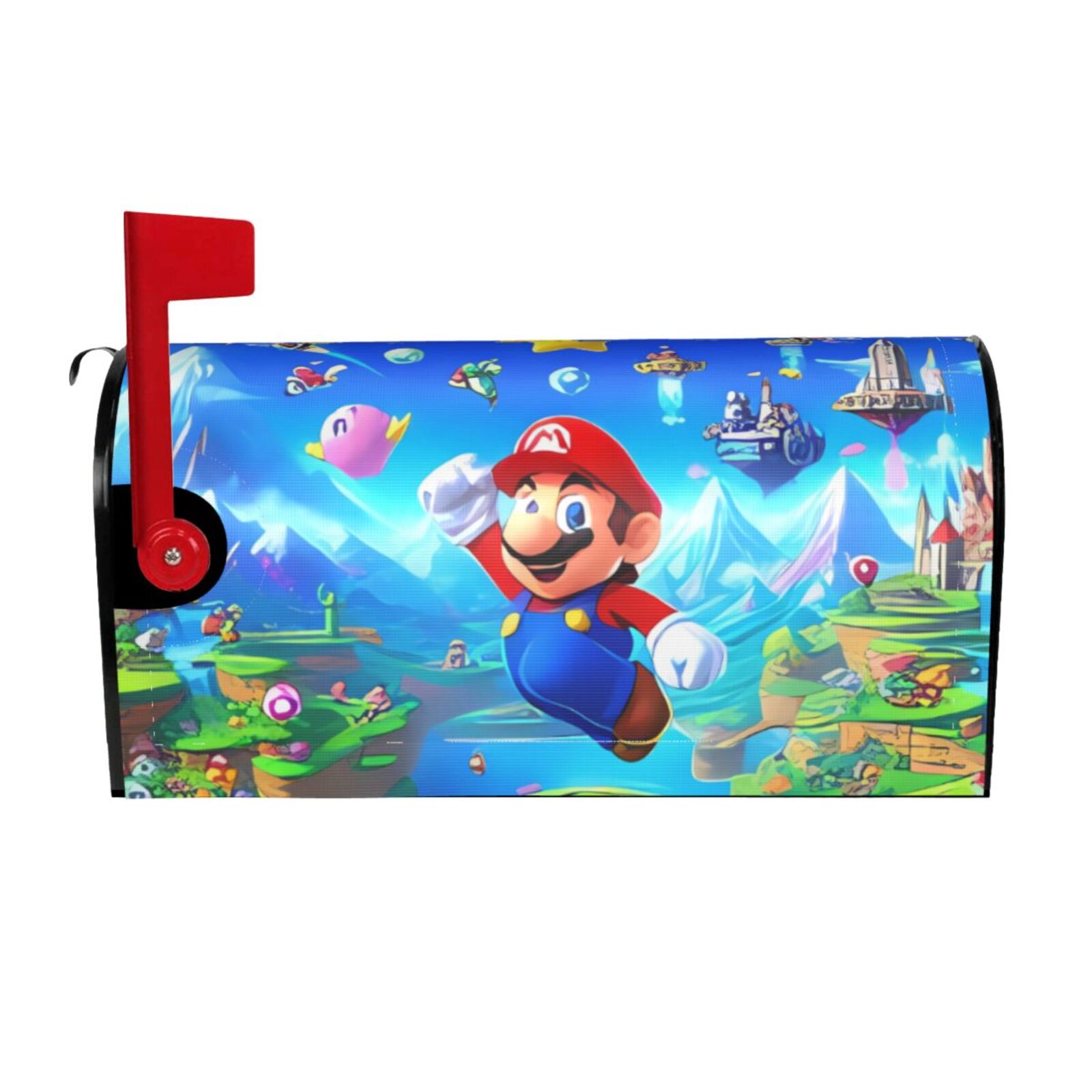 Gokiu Mario for Mailbox Covers Standard Size 21x18 in Magnetic Letter ...