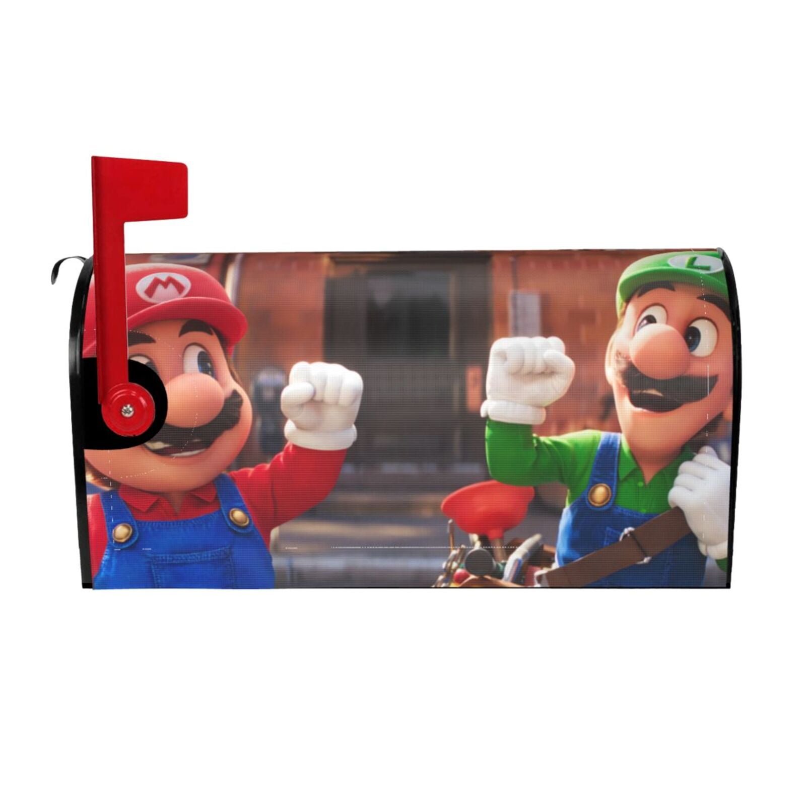 Gokiu Mario for Mailbox Covers Standard Size 21x18 in Magnetic Letter ...