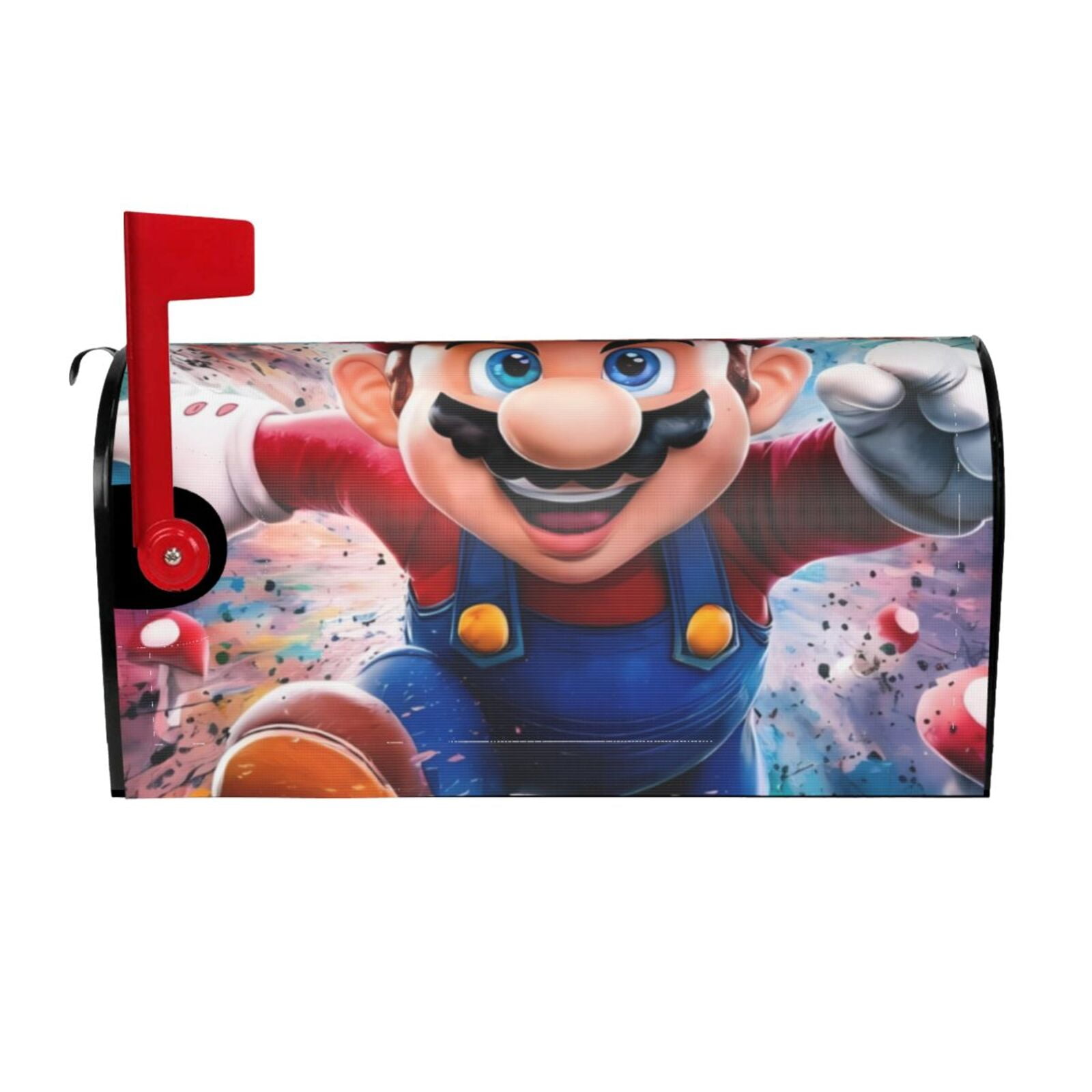 Gokiu Mario for Mailbox Covers Standard Size 21x18 in Magnetic Letter ...