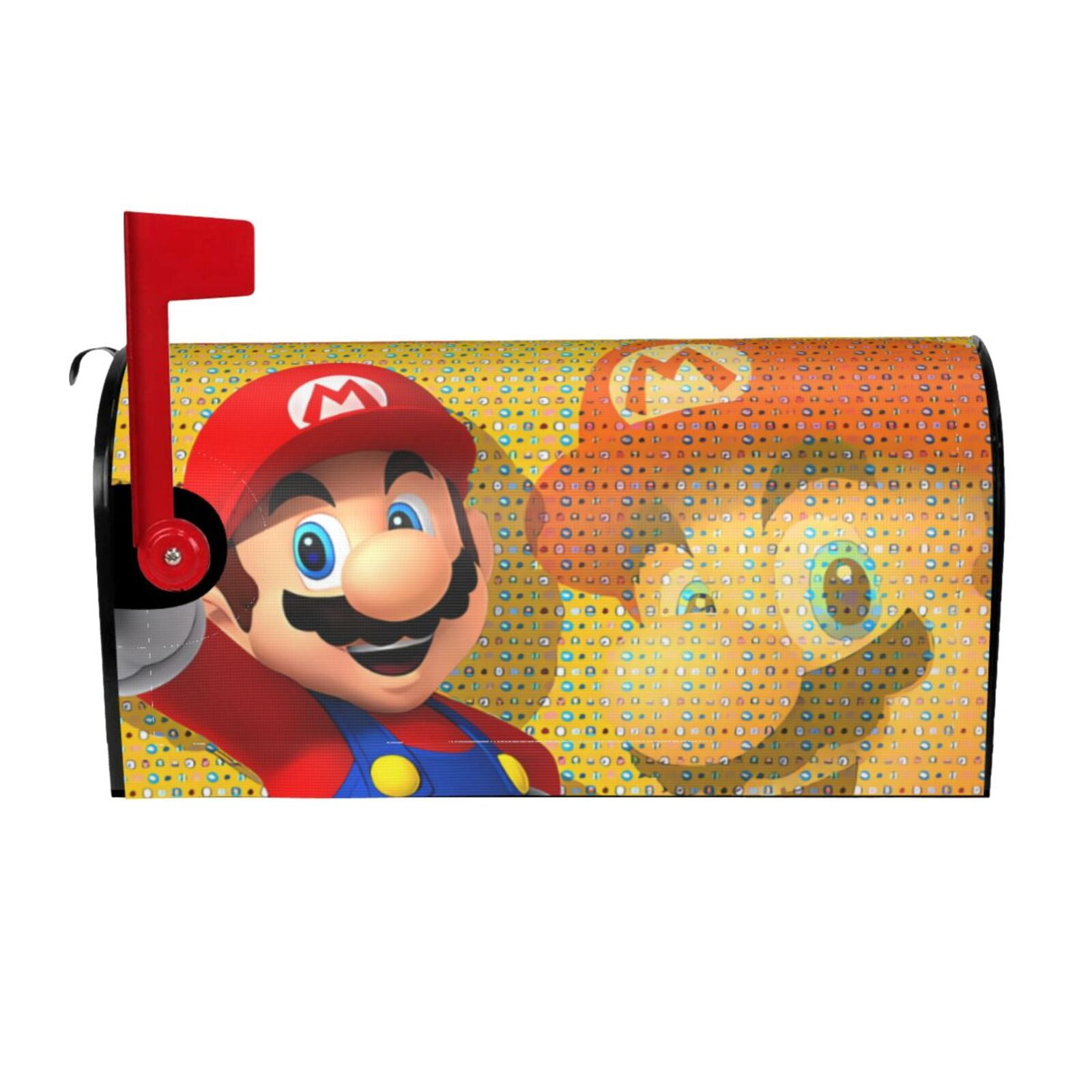 Gokiu Mario for Mailbox Covers Standard Size 25.5x21 in Magnetic Letter ...